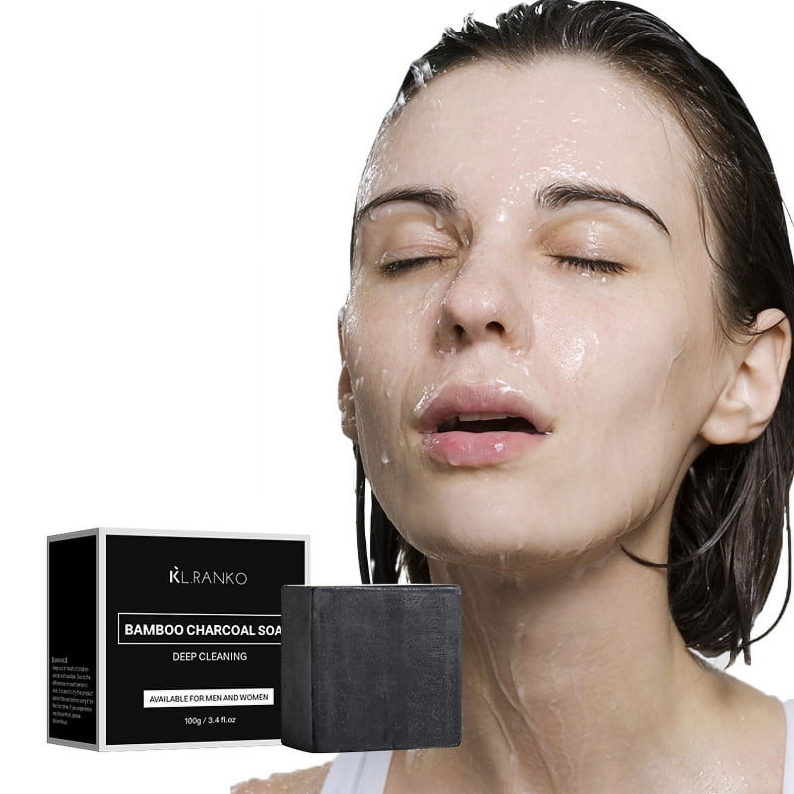 Charcoal Oil Control Soap Bar | Activated Volcanic Mud & Coffee Extract ...