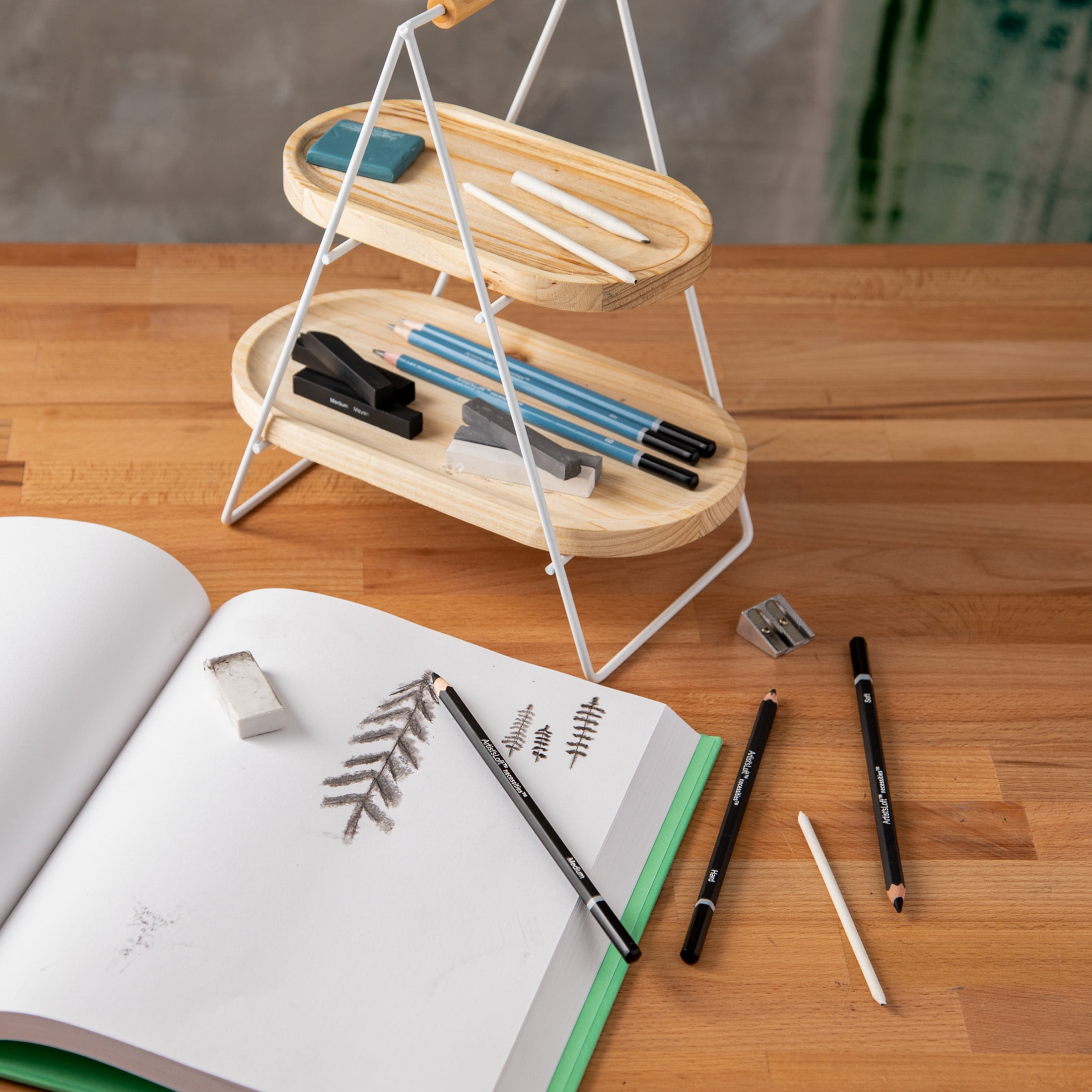 Charcoal Set by Artist’s Loft Fundamentals - Includes Pencils - Pastels ...