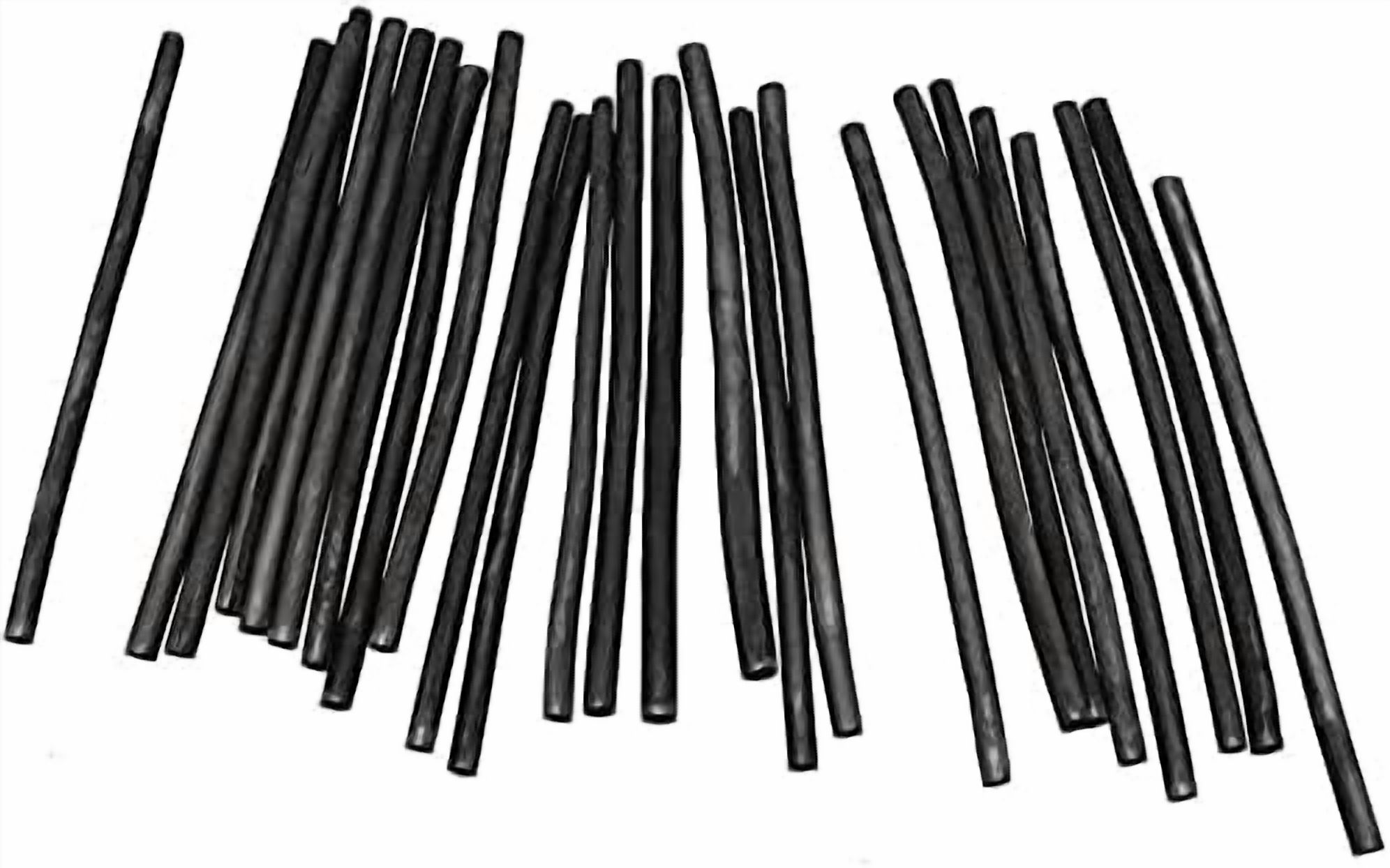 Charcoal Sticks 25PCS 5-7mm Dia Black Vine Willow Sketch Charcoal ...