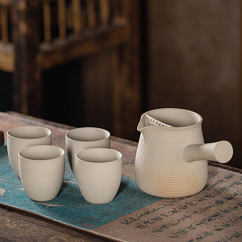 Charcoal Stove Tea Brewing Pot Stoneware Antique Home Boiling Water ...