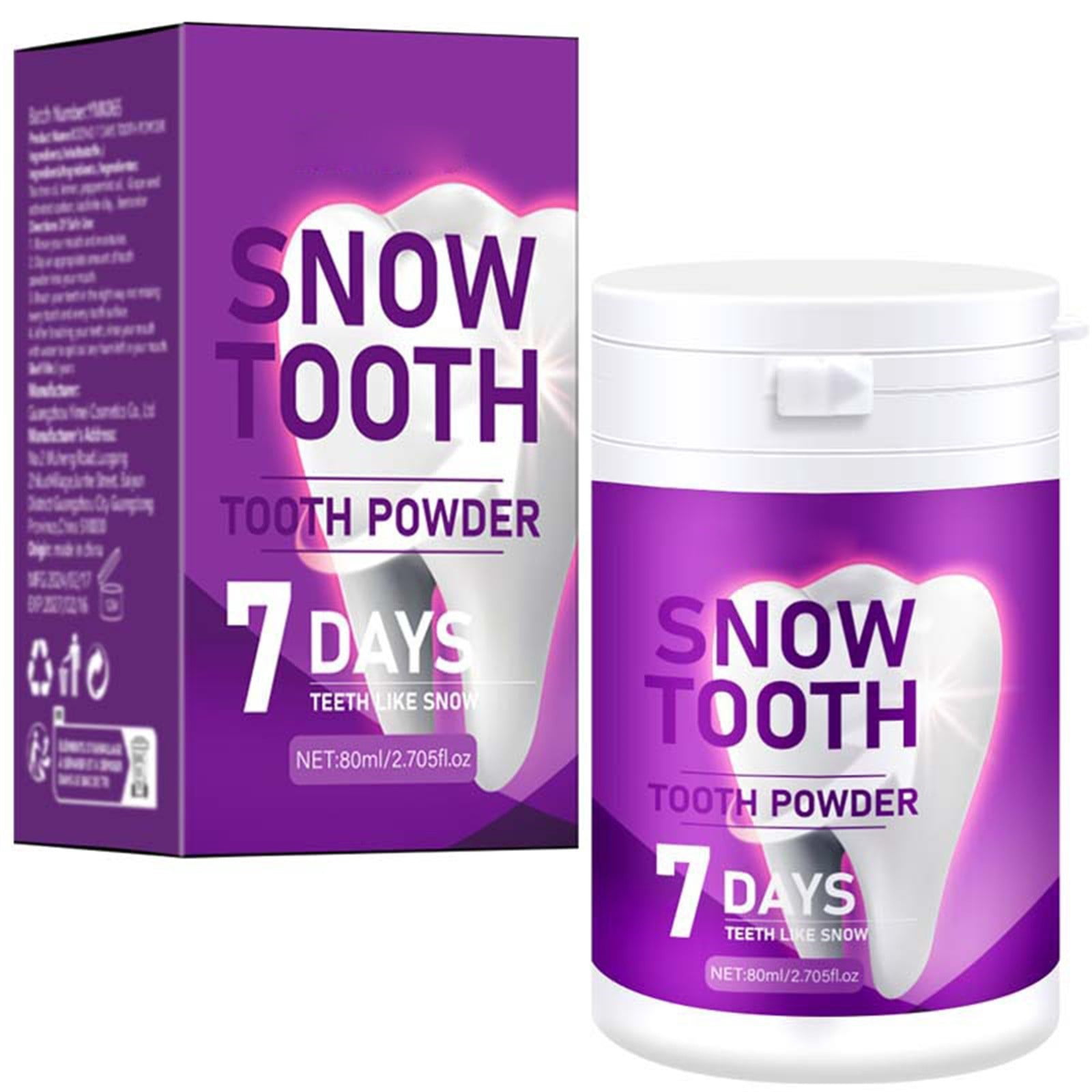 Charcoal Teeth Whitening Powder,Purple Tooth Powder Fresh Breath Remove ...