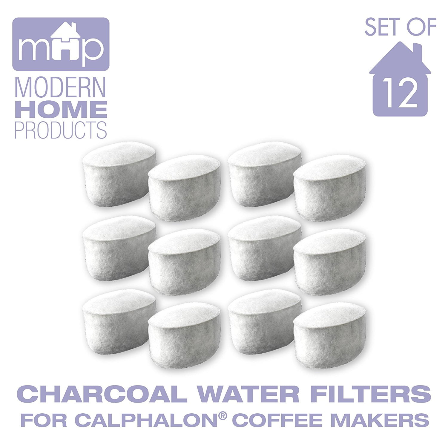 Calphalon Charcoal Water Filters for Coffee Makers, Set of 12 - Walmart.com