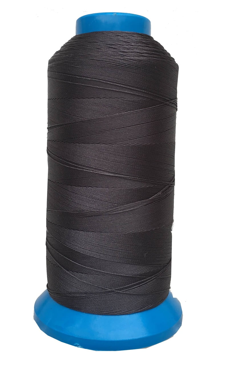 Charcoal gray Bonded Nylon Sewing Thread T210 #207 1000 Yard for ...