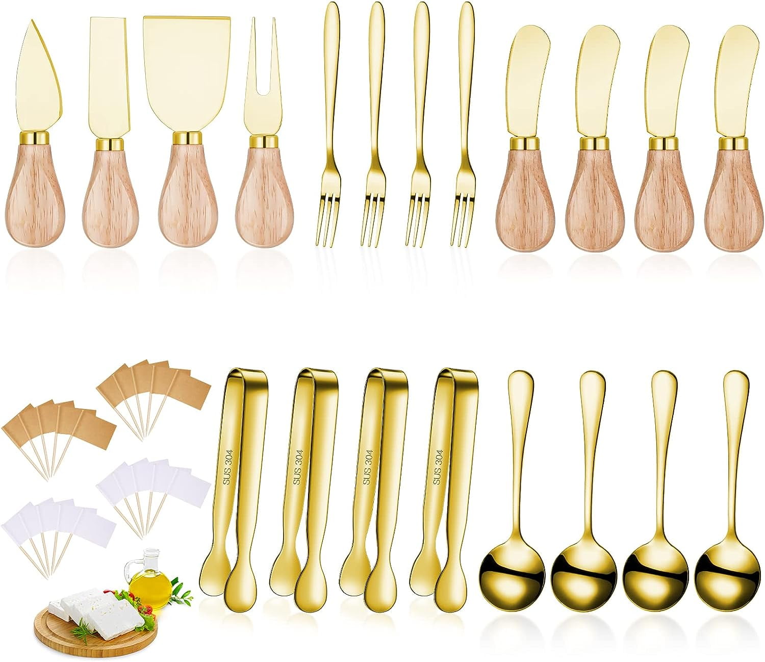 Charcuterie Board Accessories Spreader Knife Set Cheese Butter Spreader ...