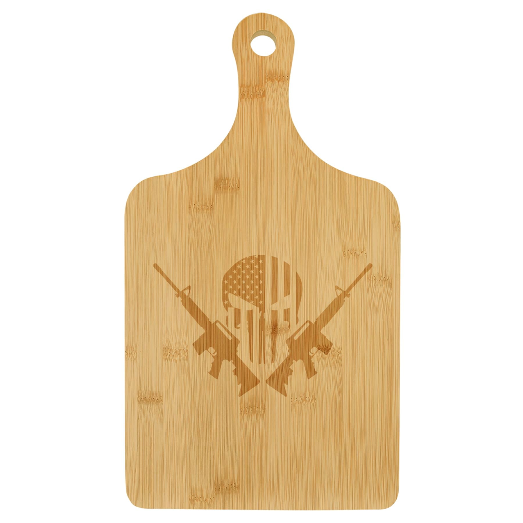 Charcuterie Board With Handle Cheese Board Bamboo Cutting Board Gift ...