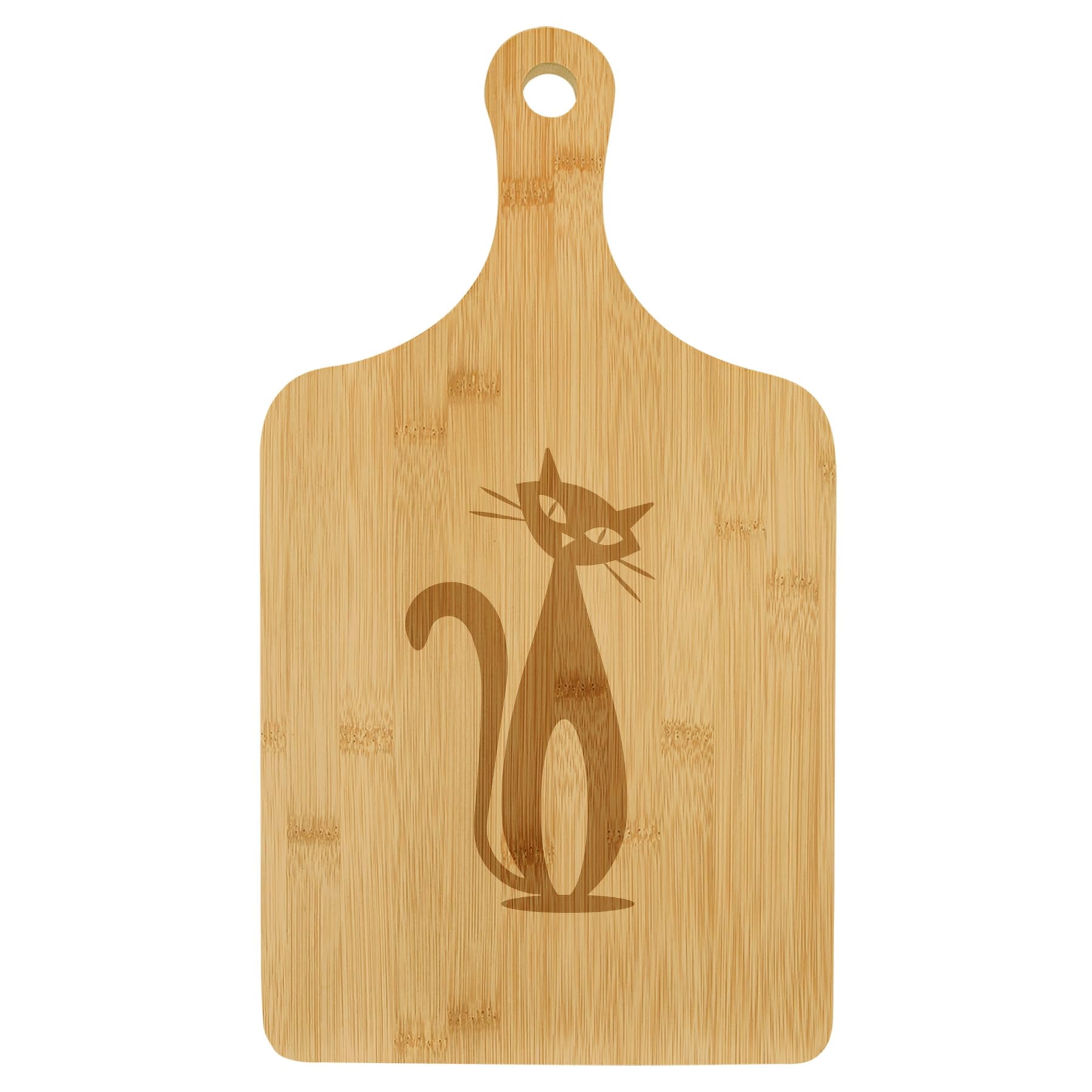 Charcuterie Board With Handle Cheese Board Bamboo Cutting Board Gift ...