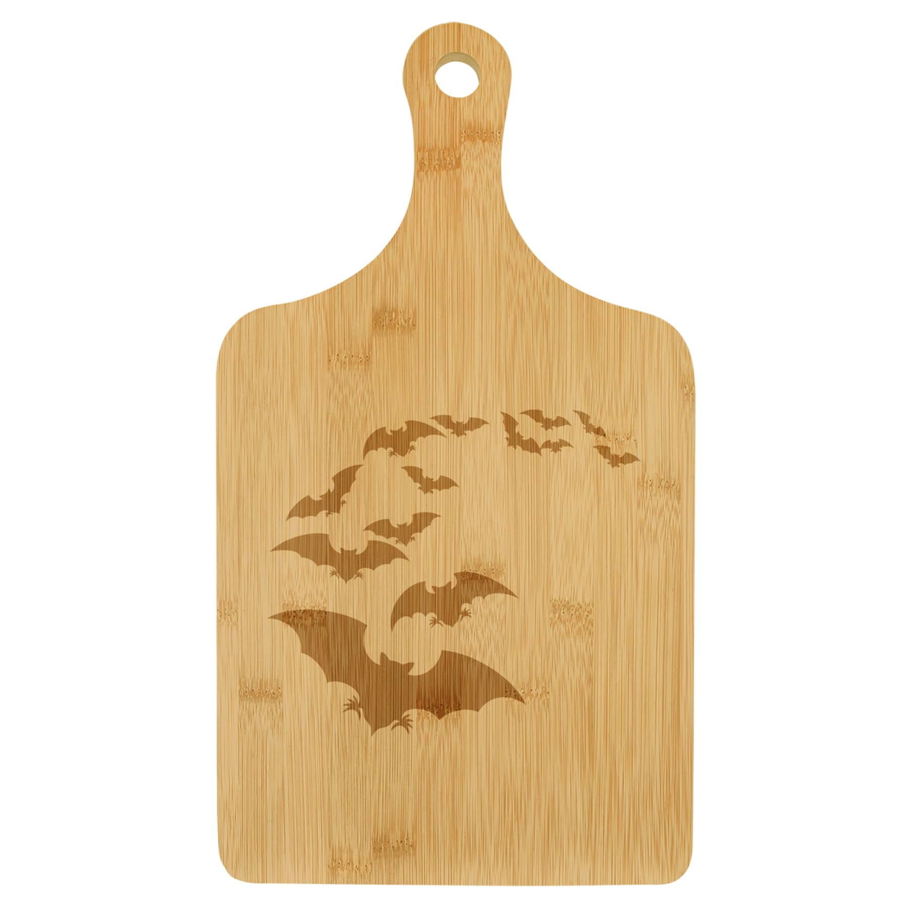 Charcuterie Board With Handle Cheese Board Bamboo Cutting Board Gift ...