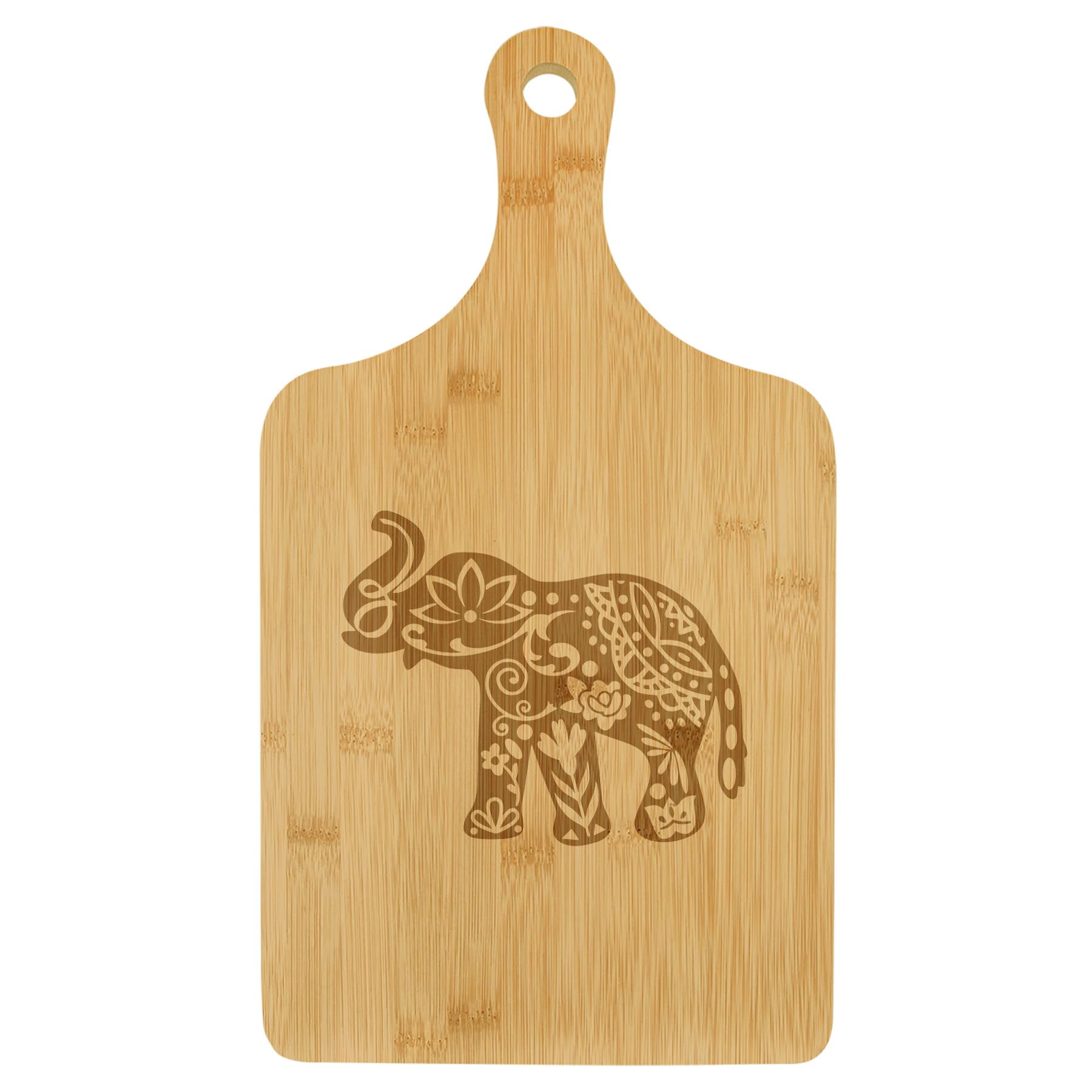 Charcuterie Board With Handle Cheese Board Bamboo Cutting Board Gift ...