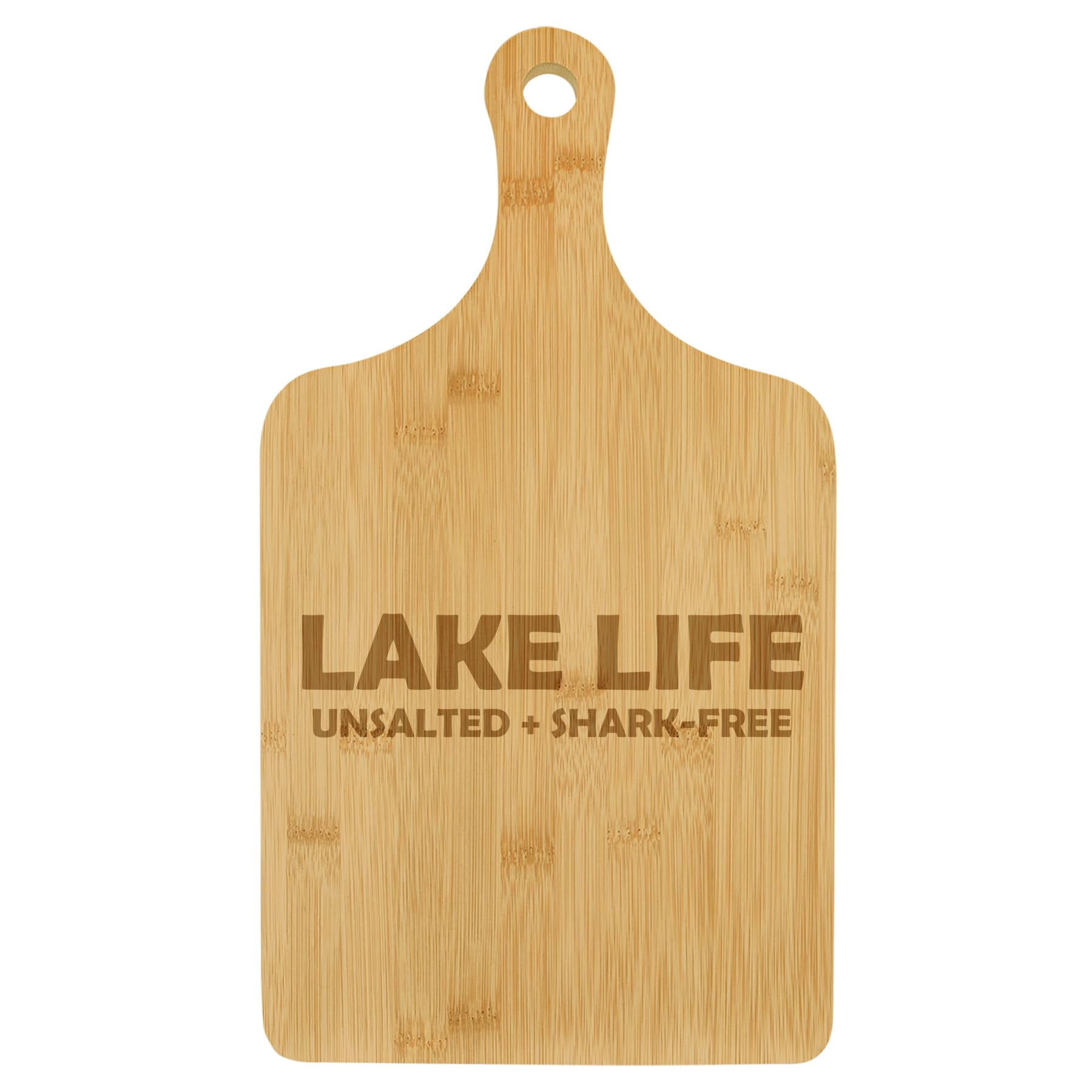 Charcuterie Board With Handle Cheese Board Bamboo Cutting Board Gift ...