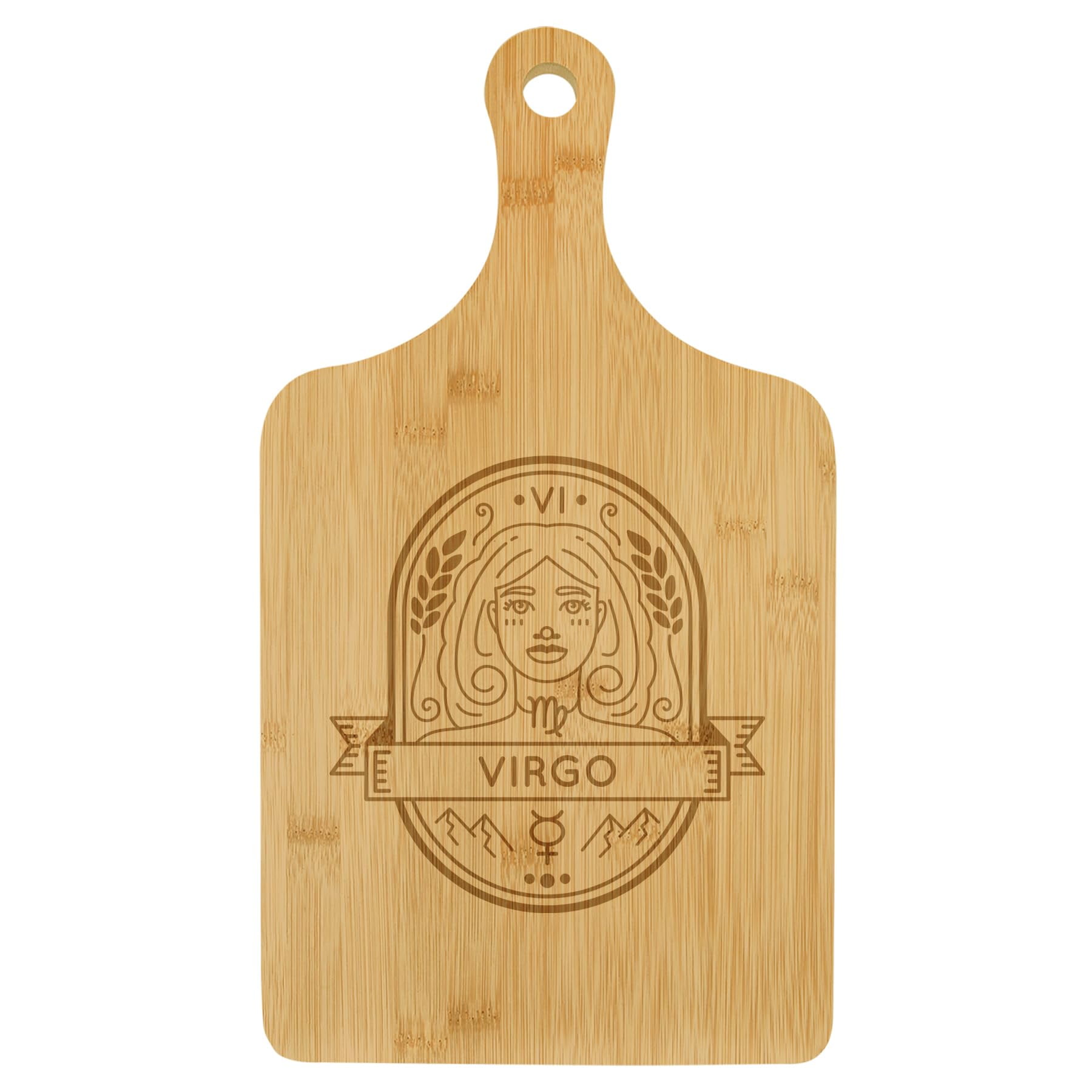 Charcuterie Board With Handle Cheese Board Bamboo Cutting Board Gift ...