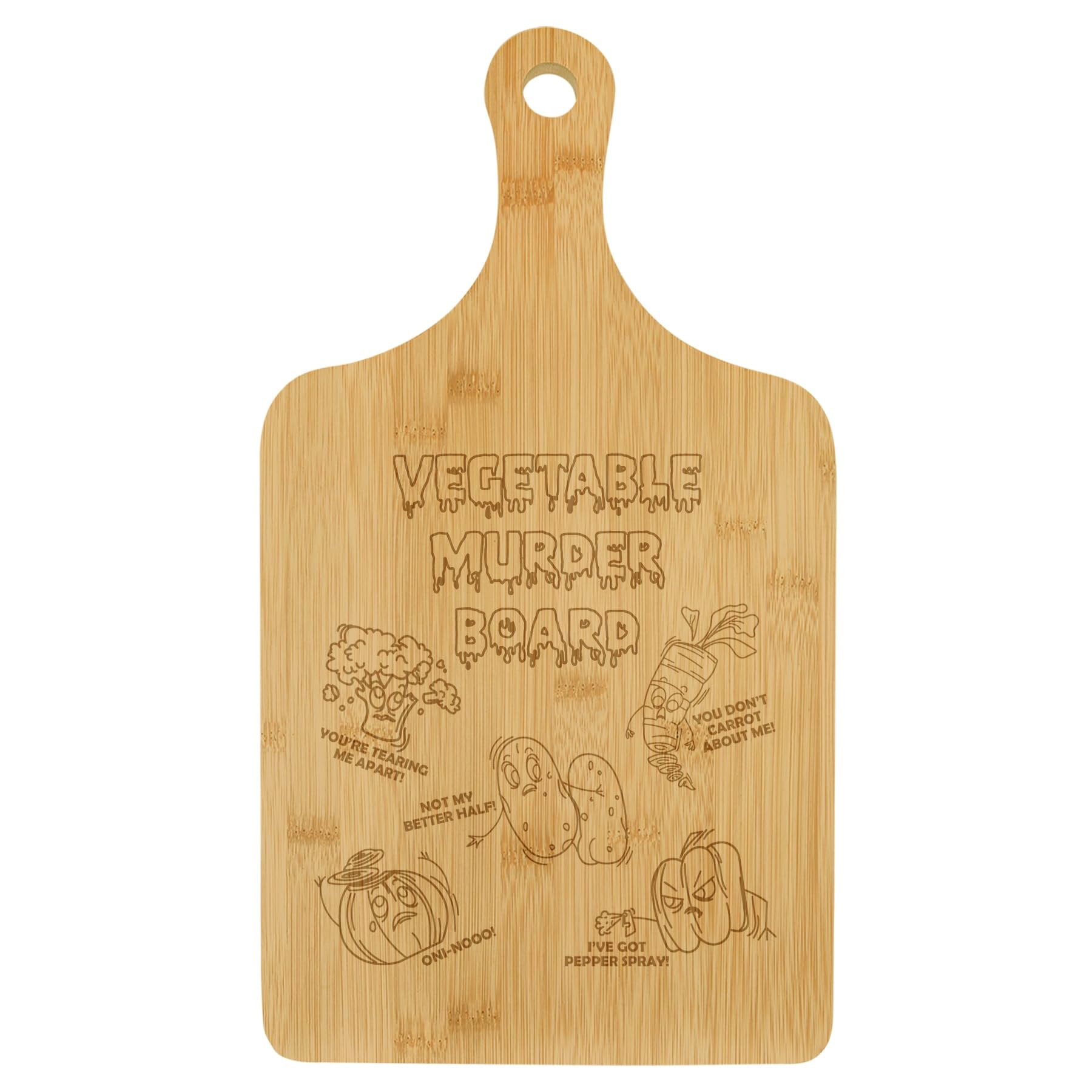 Charcuterie Board With Handle Cheese Board Bamboo Cutting Board Gift ...