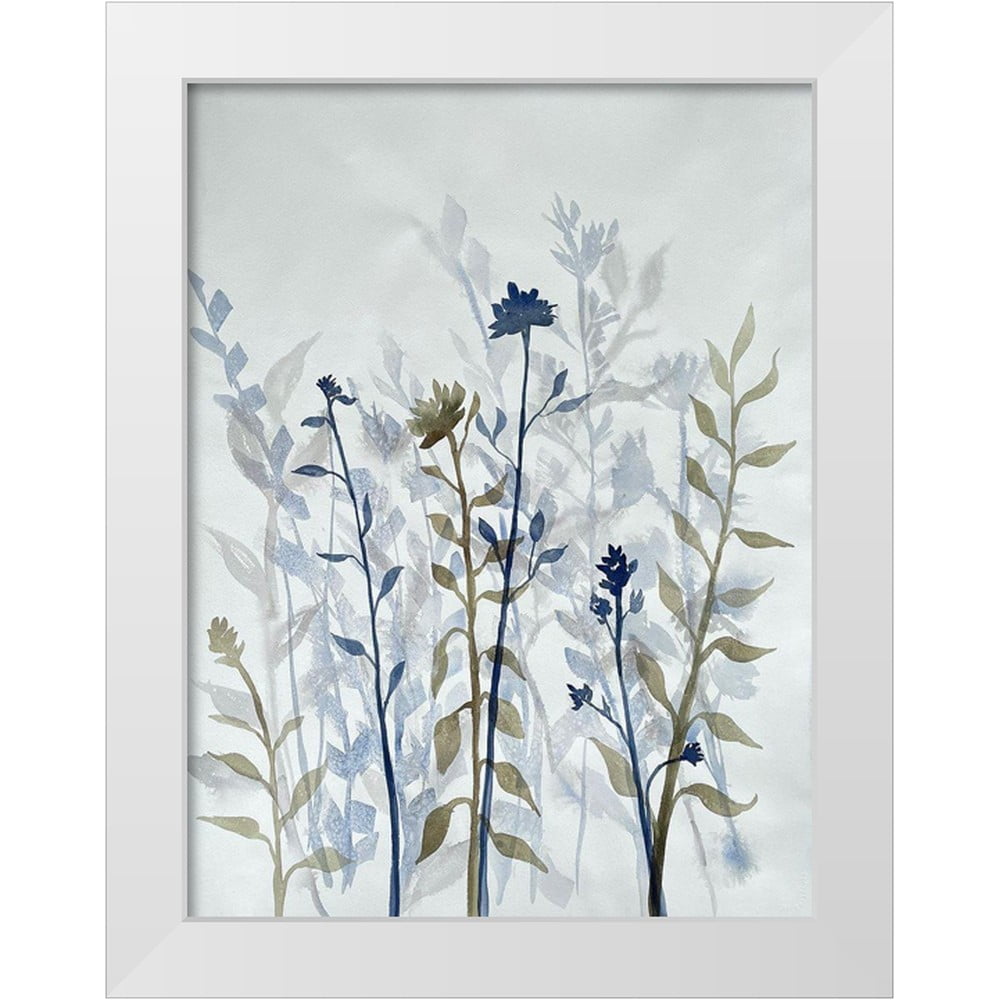 Charest, Doris 12x14 White Modern Wood Framed Museum Art Print Titled ...
