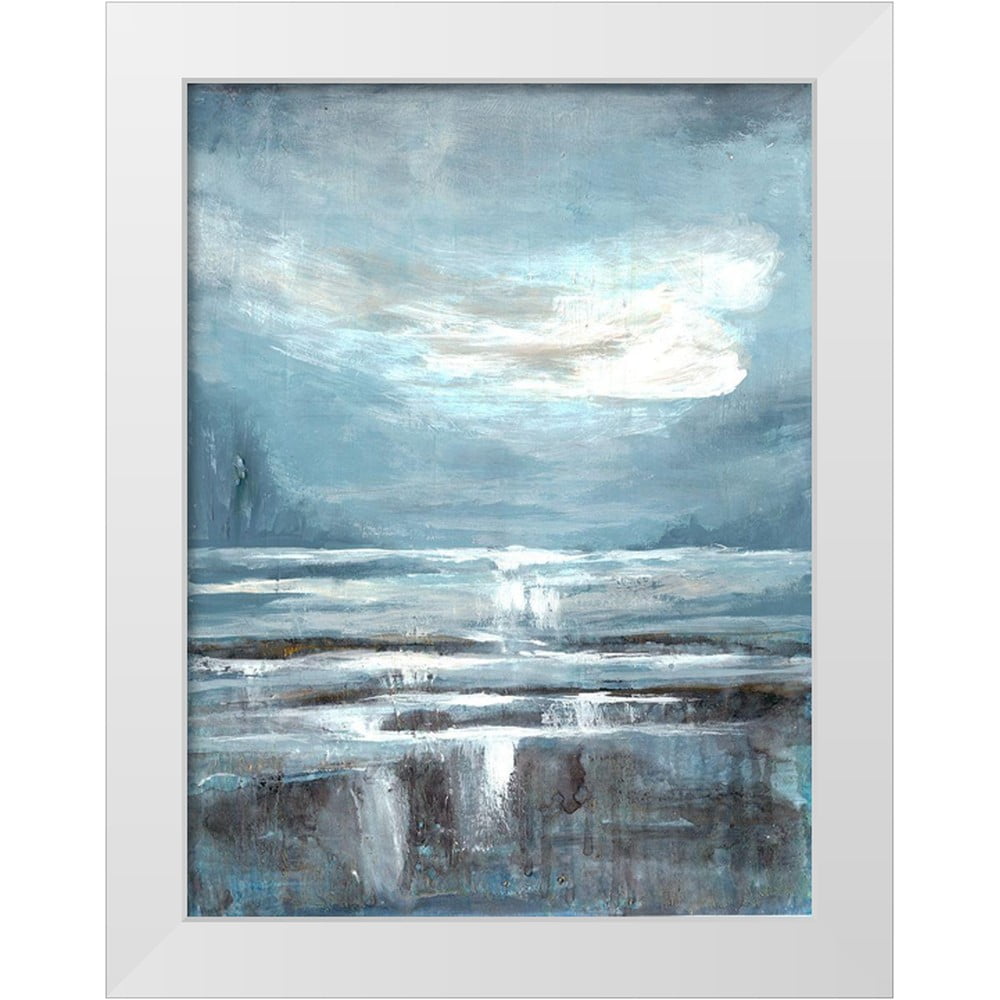 Charest, Doris 12x14 White Modern Wood Framed Museum Art Print Titled ...