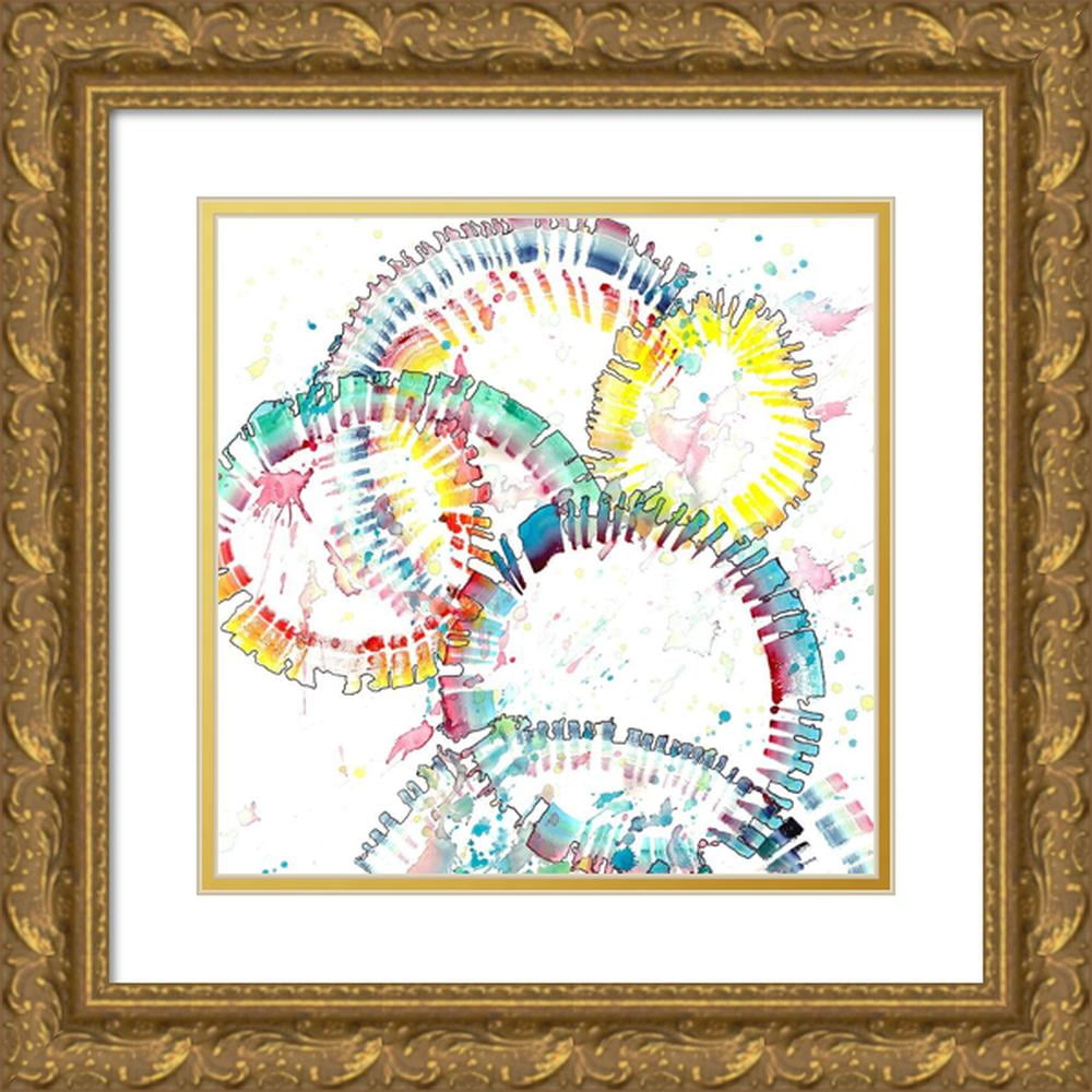 Charest, Doris 15x15 Gold Ornate Wood Framed with Double Matting Museum ...