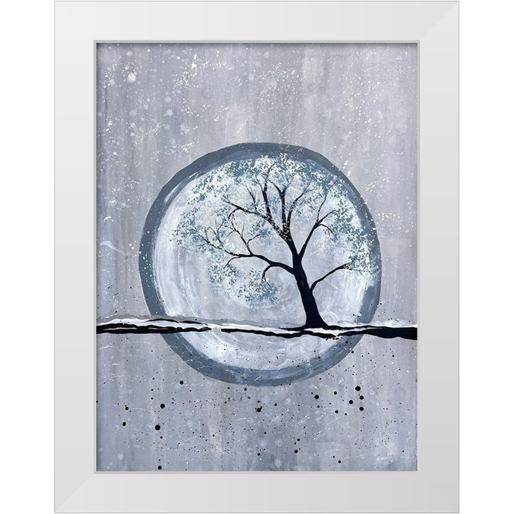 Charest, Doris 19x24 White Modern Wood Framed Museum Art Print Titled ...