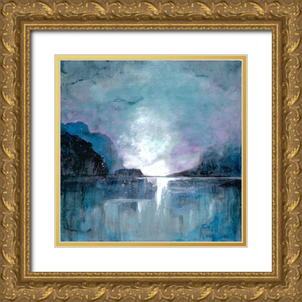 Charest, Doris 20x20 Gold Ornate Wood Framed with Double Matting Museum ...