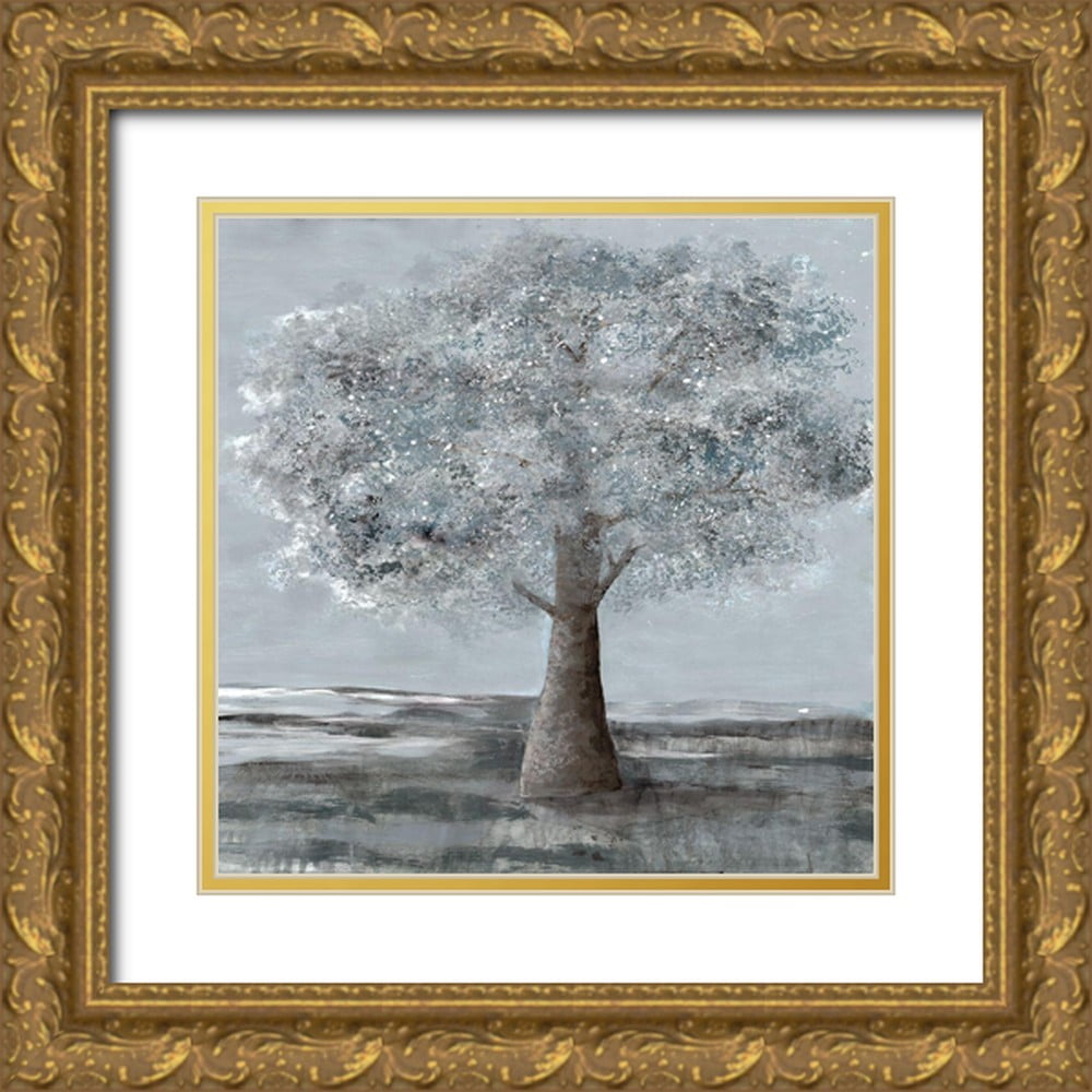 Charest, Doris 20x20 Gold Ornate Wood Framed with Double Matting Museum ...