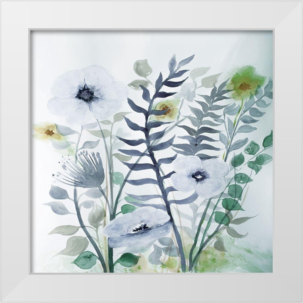 Charest, Doris 26x26 White Modern Wood Framed Museum Art Print Titled ...