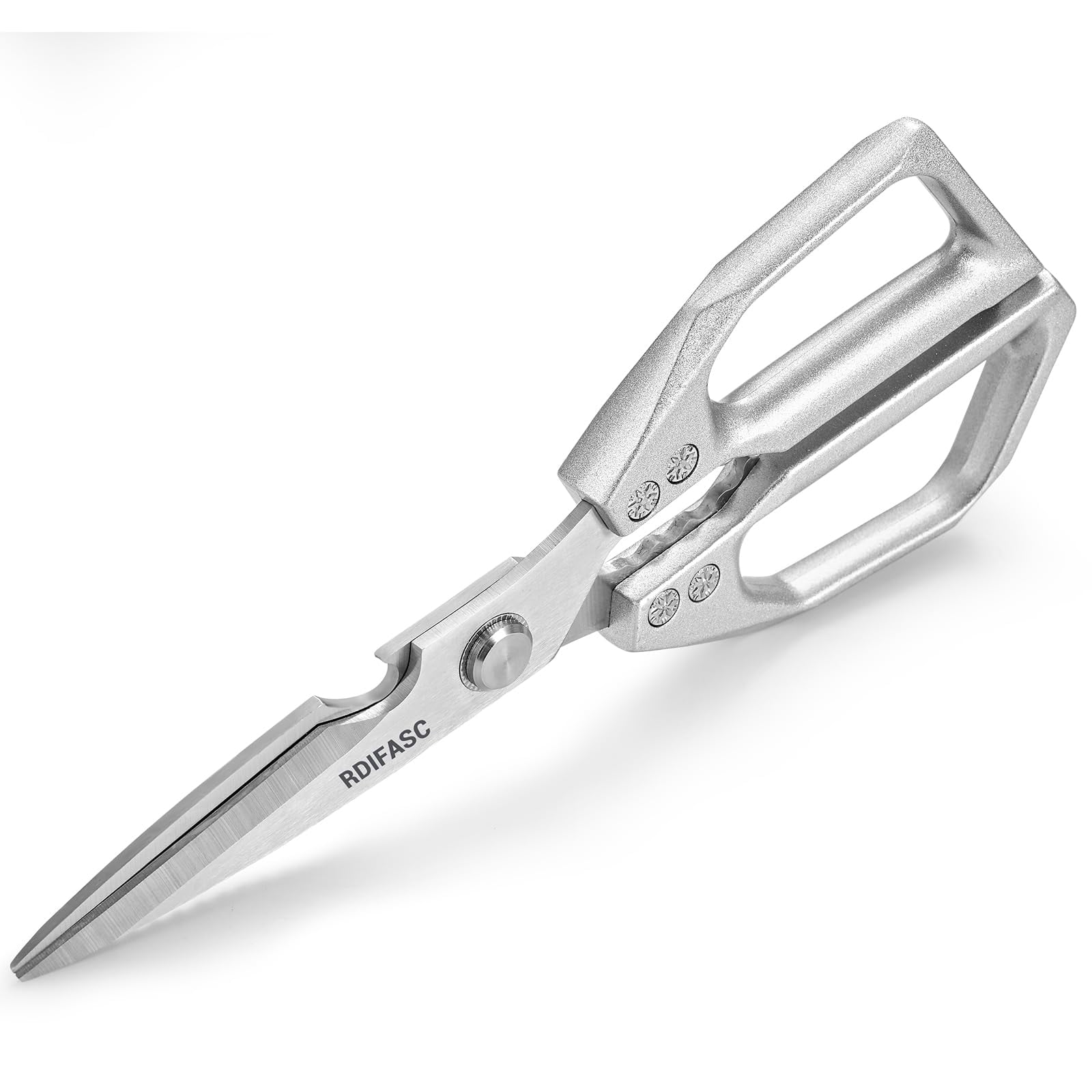 Charext Heavy Duty Poultry Shears with Serrated Edge - Green Kitchen ...