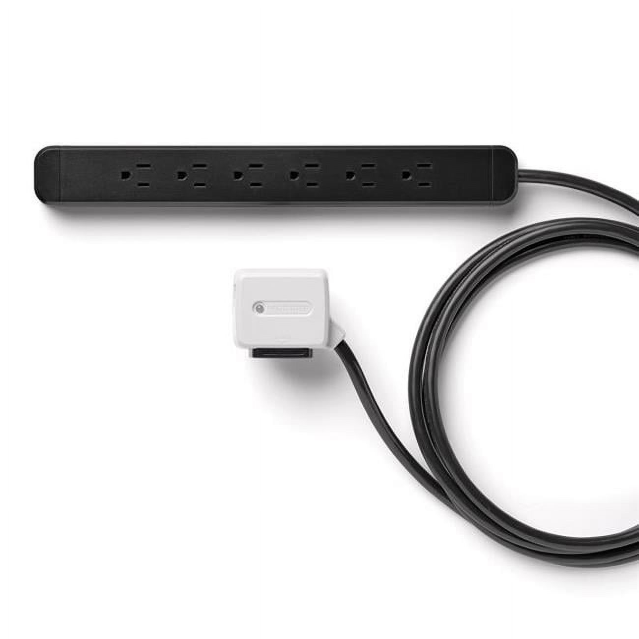 Charg 3012346 9 ft. 6 Outlets 1000 Joules Surge Swap Power Strip with ...