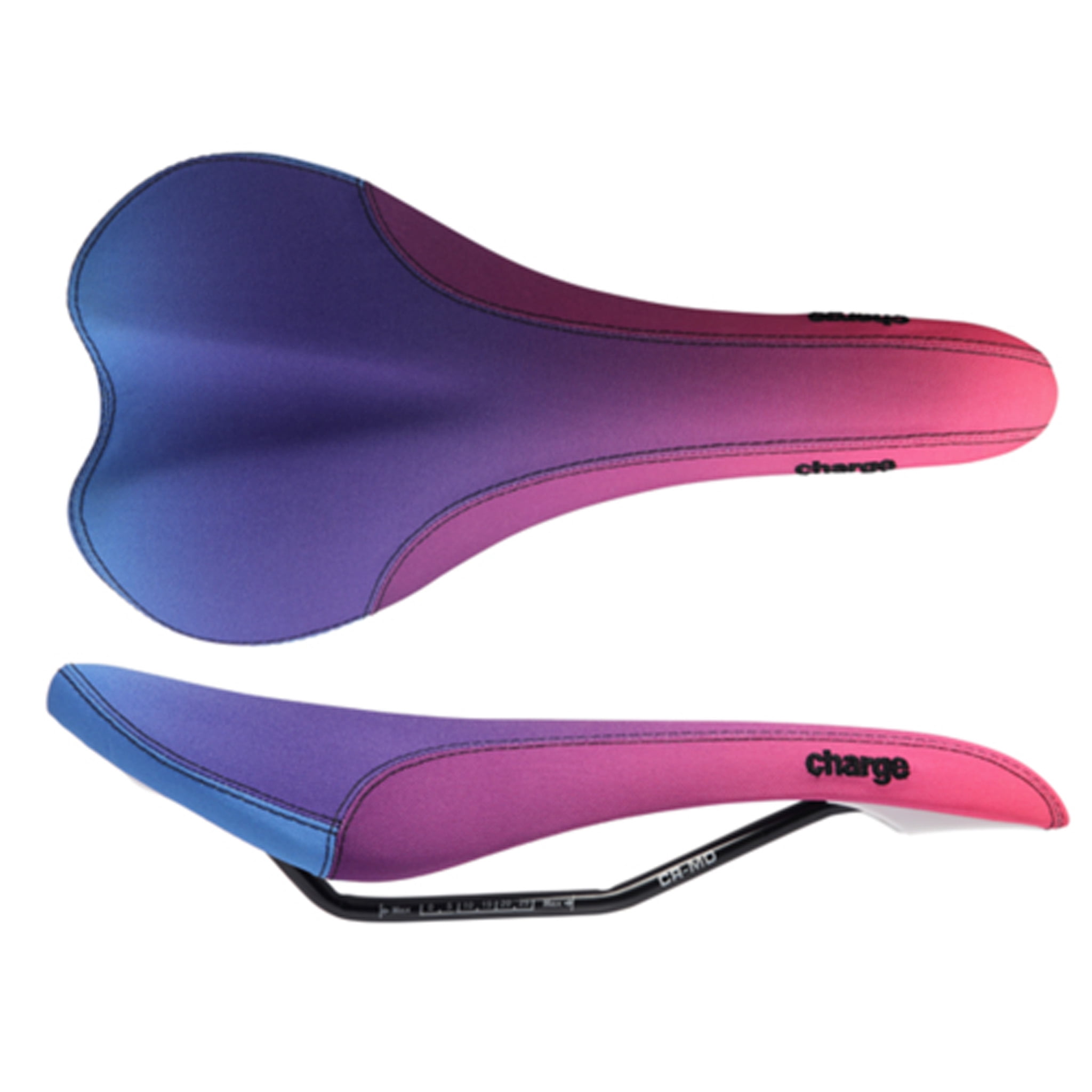 Charge Bikes Spoon Saddle, CrMo, Miami Fade - Walmart.com