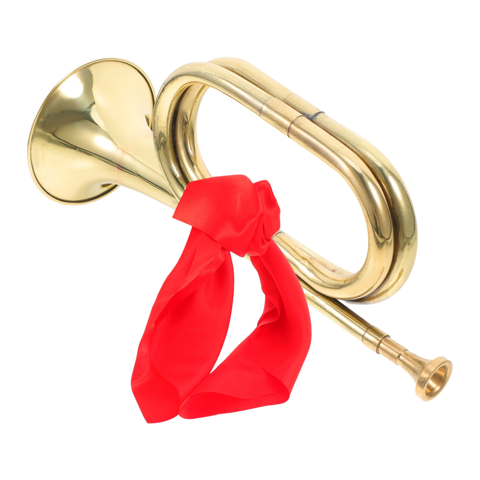 Charge Bugle Cow Horn Instrument Bells Kids Musical Instruments Toy ...