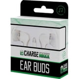 Charge Maxx EB-RG-WH Premium Earbuds - White - Walmart.com
