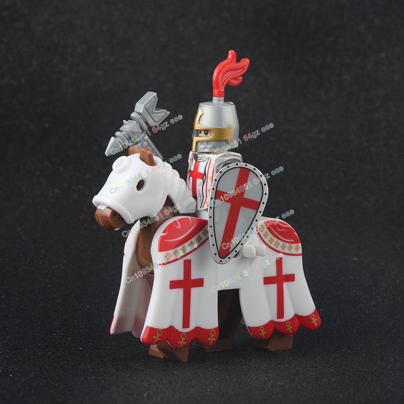 Charge Up with This Medieval Knights Building Blocks Heavy Cavalry and ...