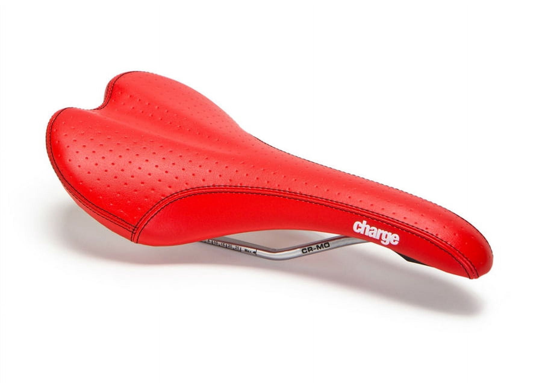 Charge Spoon Bicycle Saddle Red CrMo Rails Road Mountain Enduro XC ...