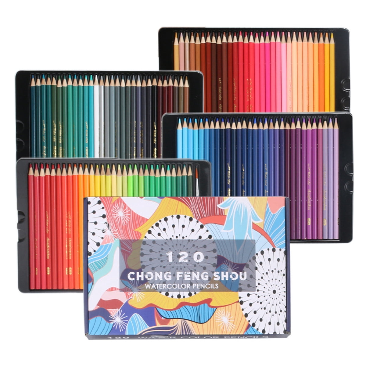Charge hand 120 color water soluble color lead 72 color color pencil ...
