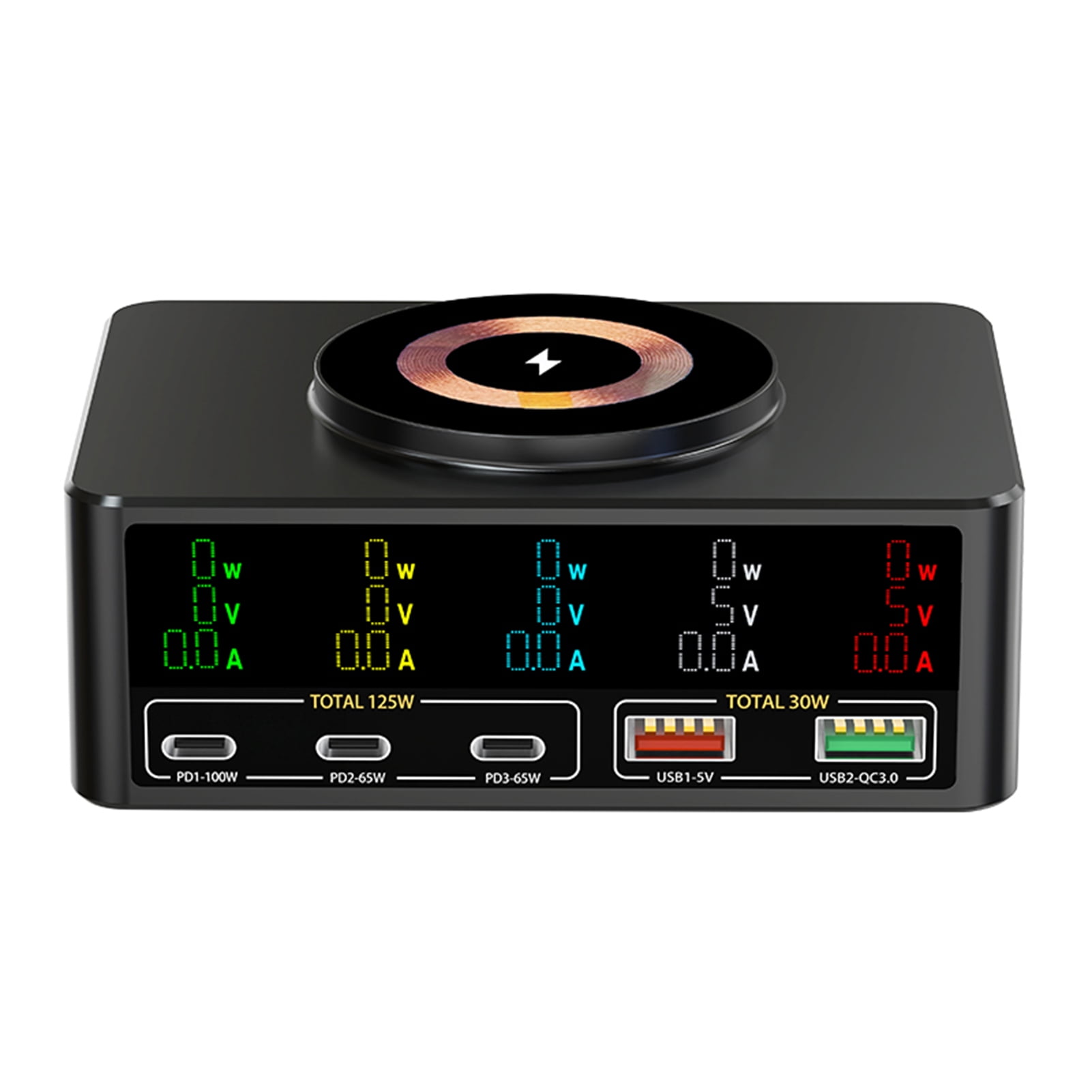 Charger 140W Power Fast Charging Hub USB Charger Station Multi Port ...