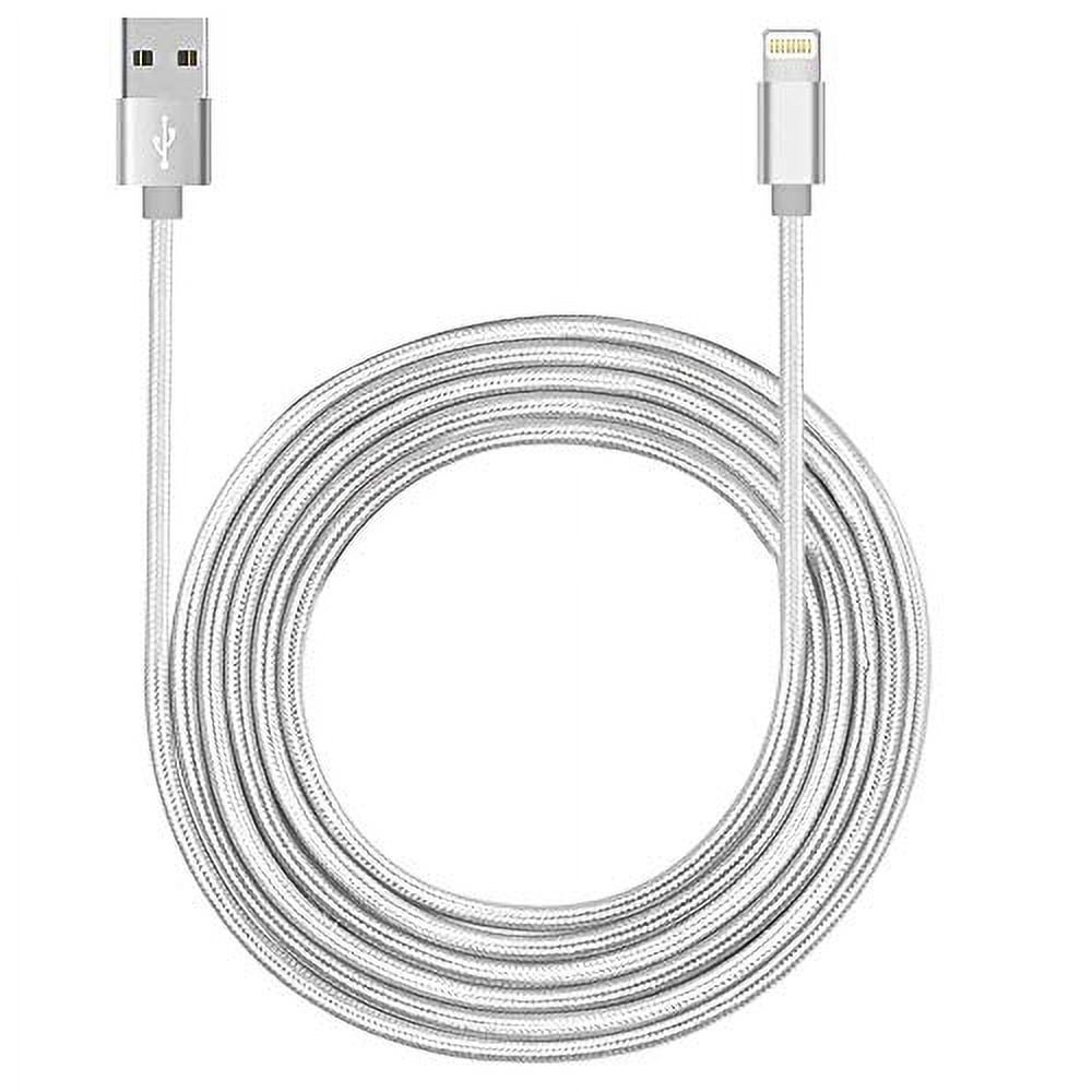 Charger 6FT Charging Cable Cord Nylon Braided USB Data Sync Charge ...