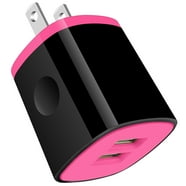 USB Charger Block,USB Wall Charger 5Pack FiveBox 2.1A Dual USB Fast ...