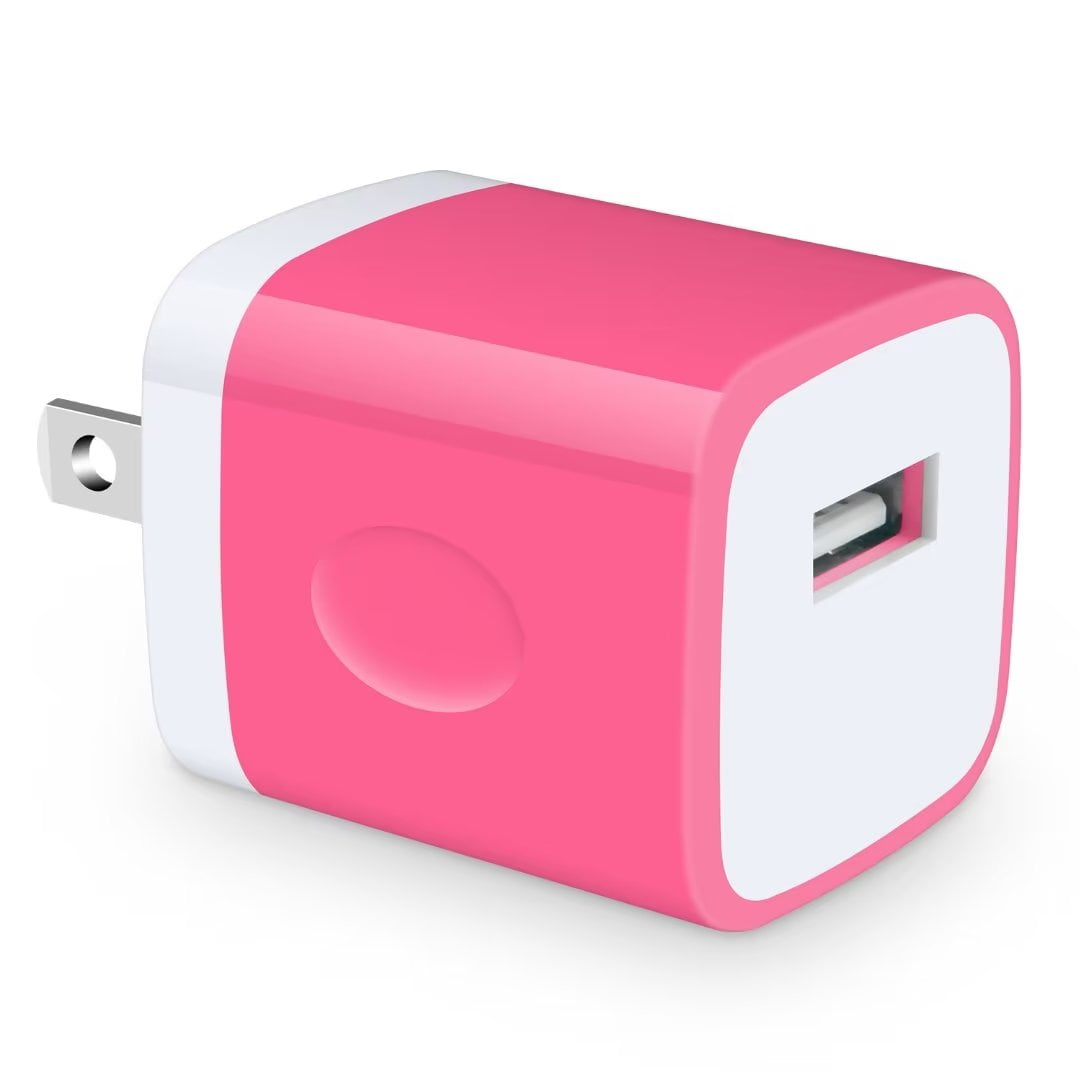 AILKIN USB Wall Charger Adapter, Fast Charging Station Block for iPhone ...