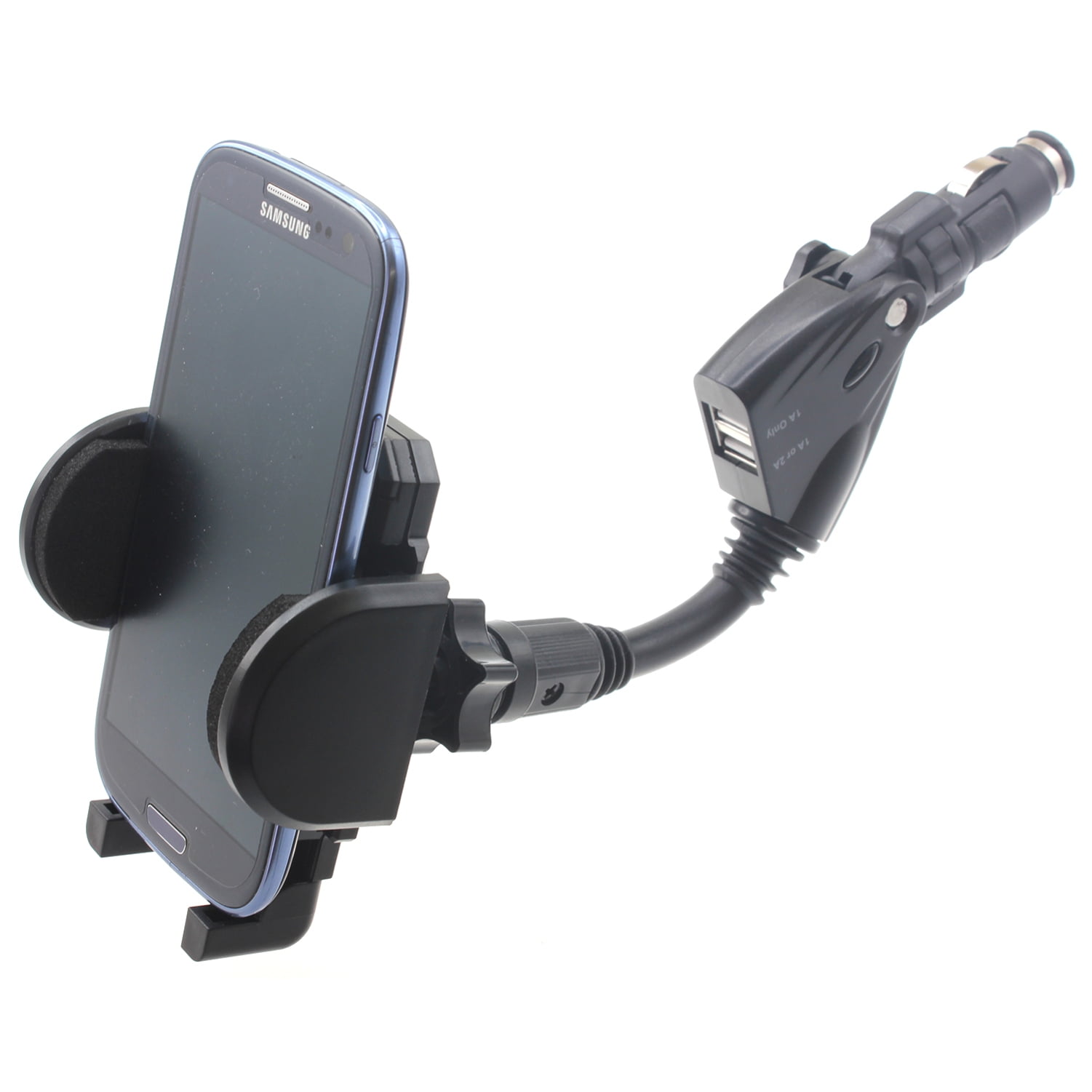Charger Car Mount for LG K8X, Tribute Monarch, Phoenix 5, Fortune 3 ...