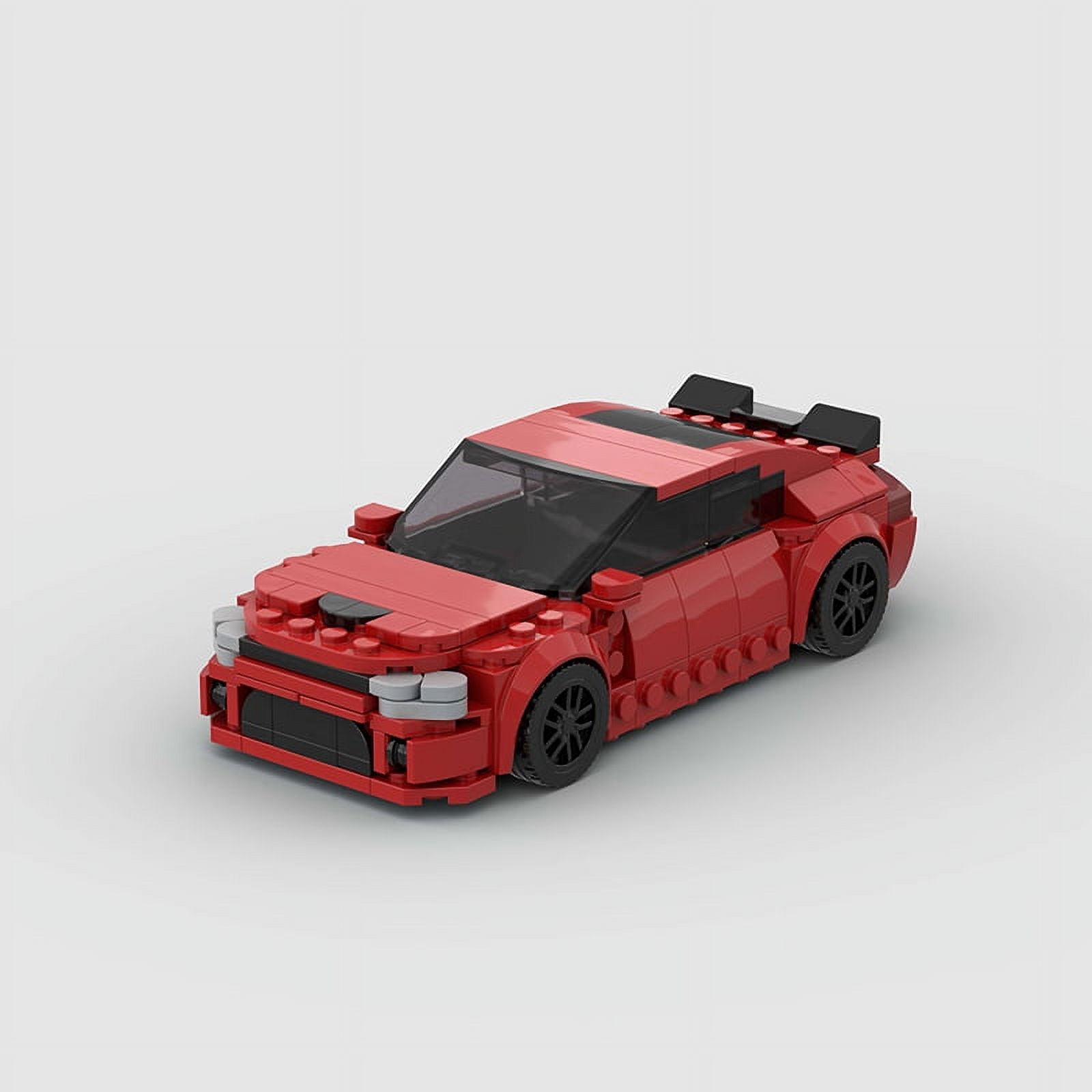 Charger MOC Car Speed Champions Super Race F1 Vehicle Building Block ...
