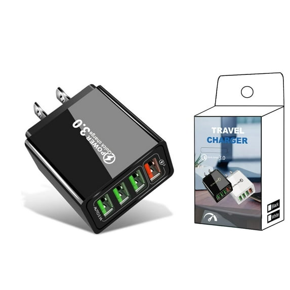 Charger, Phone Charger, 4-Port Chargers, Multi-Protection System ...