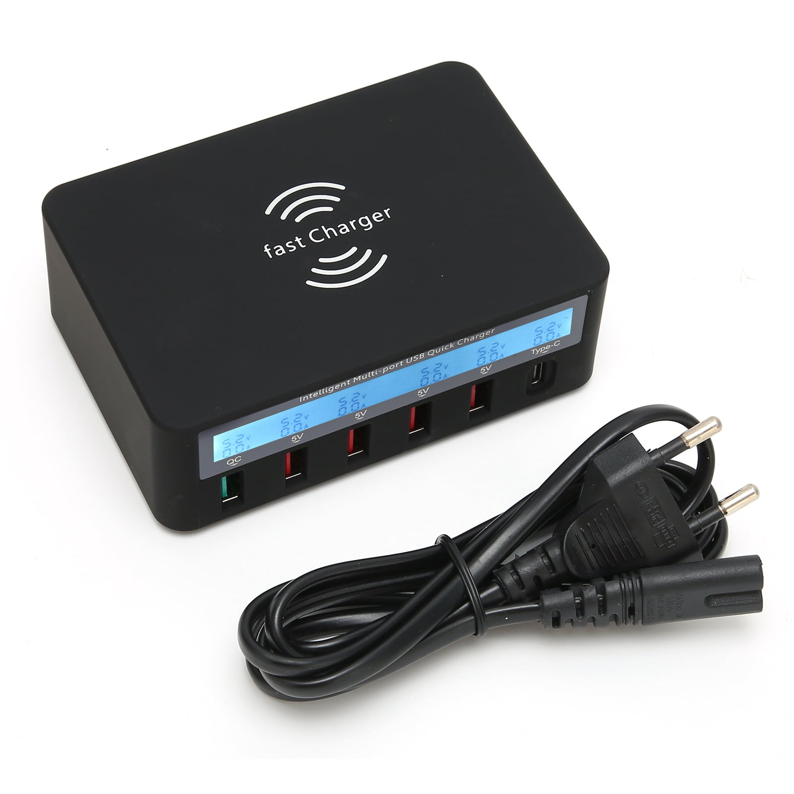 Charger Wireless MultiPort USB Fast Charging TypeC Hub with Smart ...