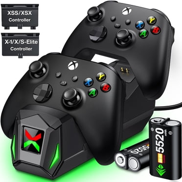 PowerA Xbox One Play and Charge Kit with Stand Rechargeable Control ...