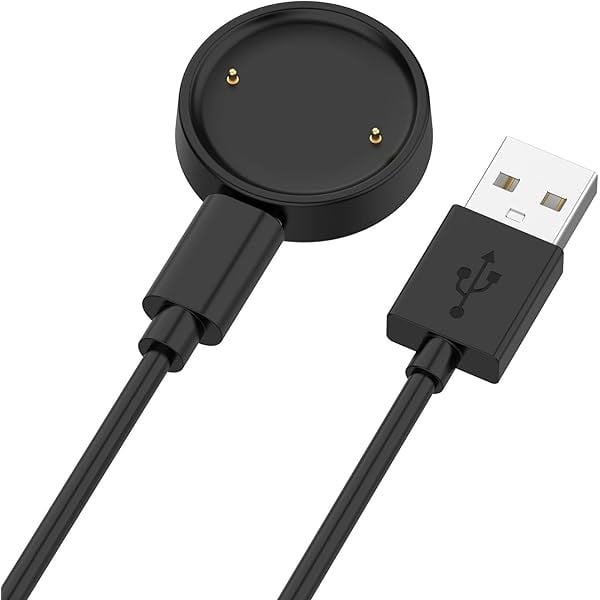 Charger for Amazfit Bip 6/Active 2, Replacement Charging Cable Cord for ...