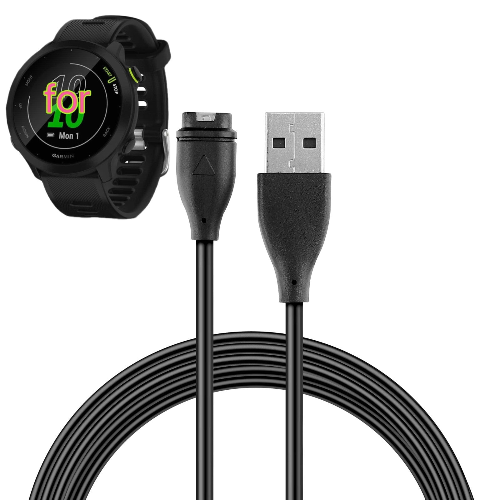 Charger for Garmin Forerunner 55,Forerunner 255,Forerunner 745 Smart ...