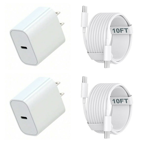 Charger for Phone 17/16/15 Fast Charging, PD Power Adapter Wall Charger ...