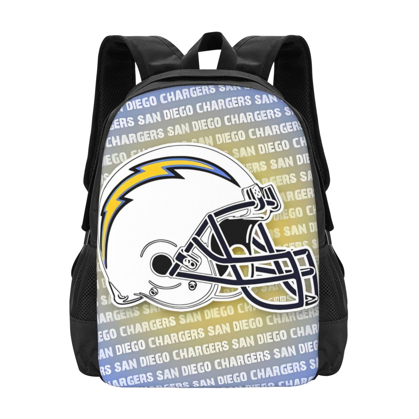 Chargers Adjustable Simple Large Capacity Student Backpack Custom ...