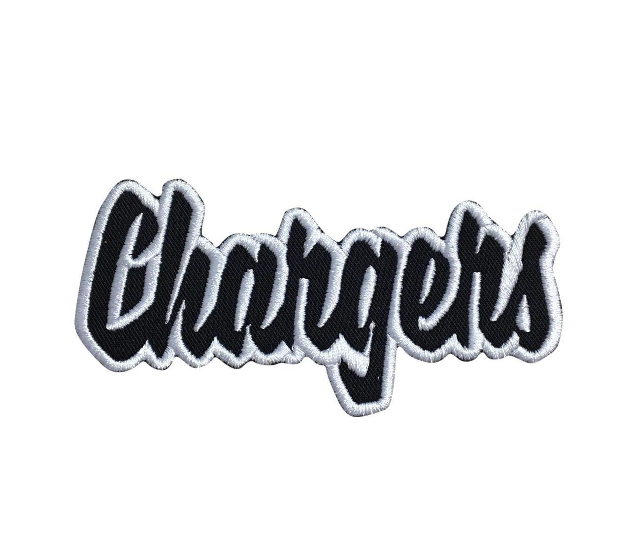 Chargers - Black/White - Team Mascot - Words/Names - Iron on Applique ...