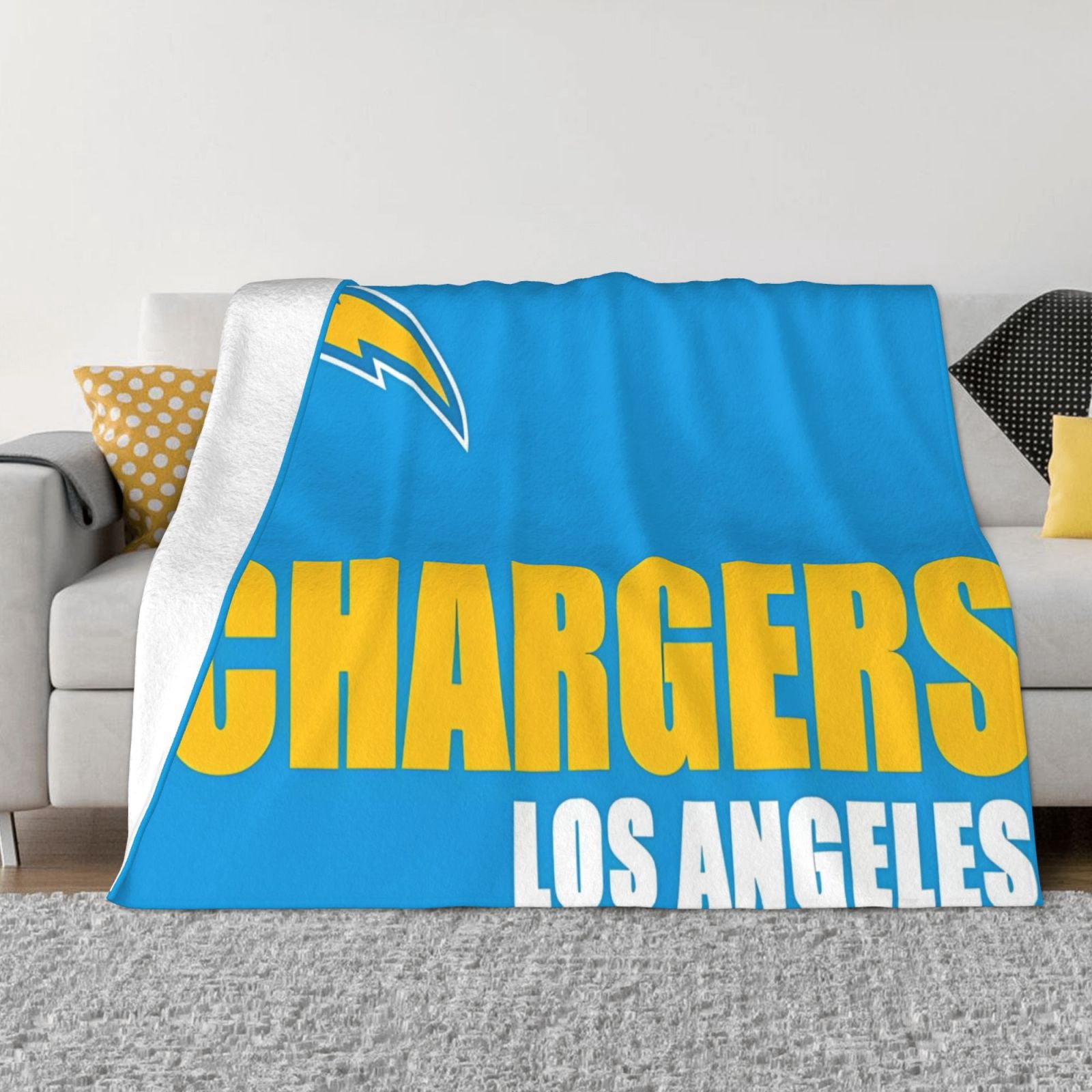 Chargers Blanket Birthday and holiday gifts football Team Custom ...