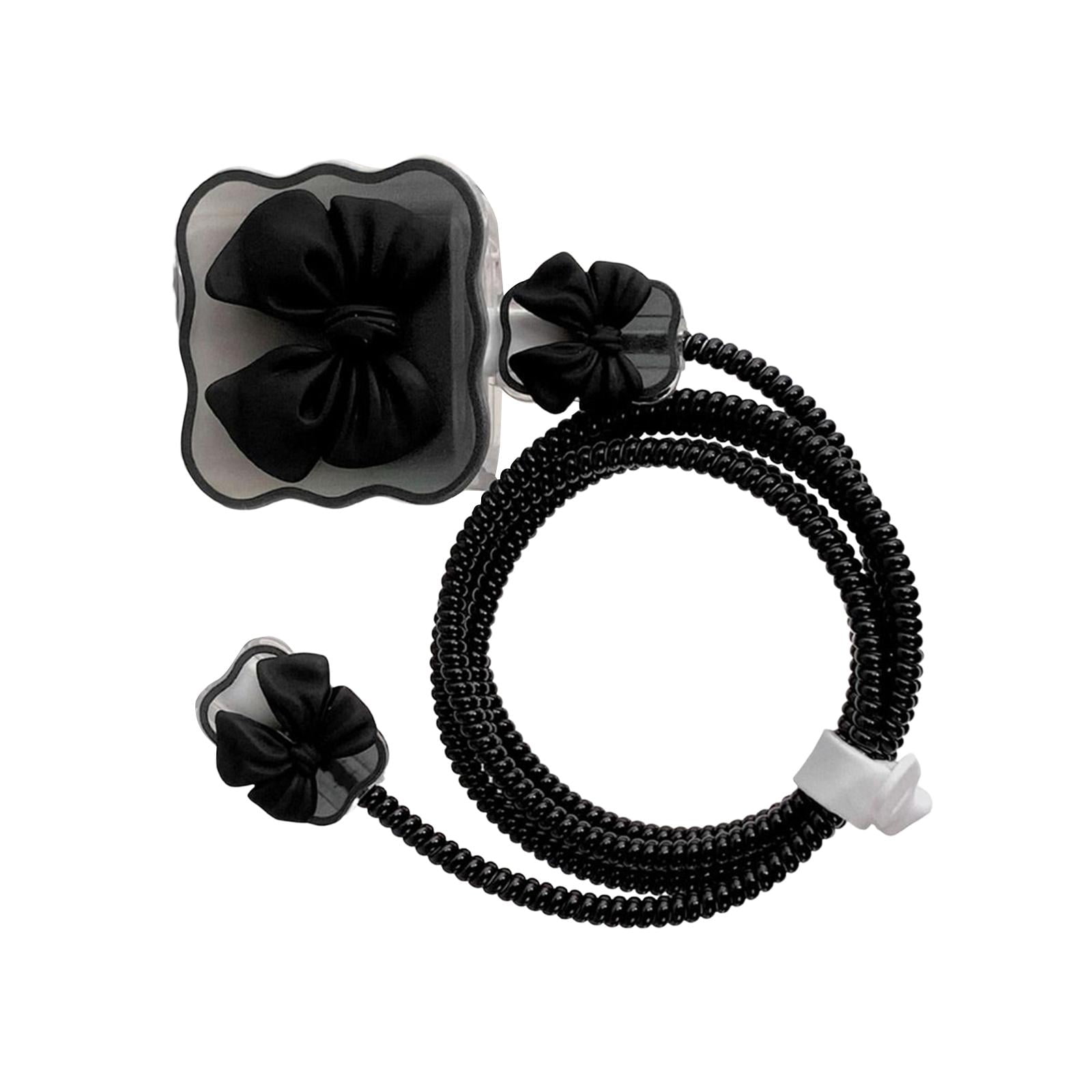 Chargers Cable Protective Cover Protector for Mobile Phone Bow Knot ...