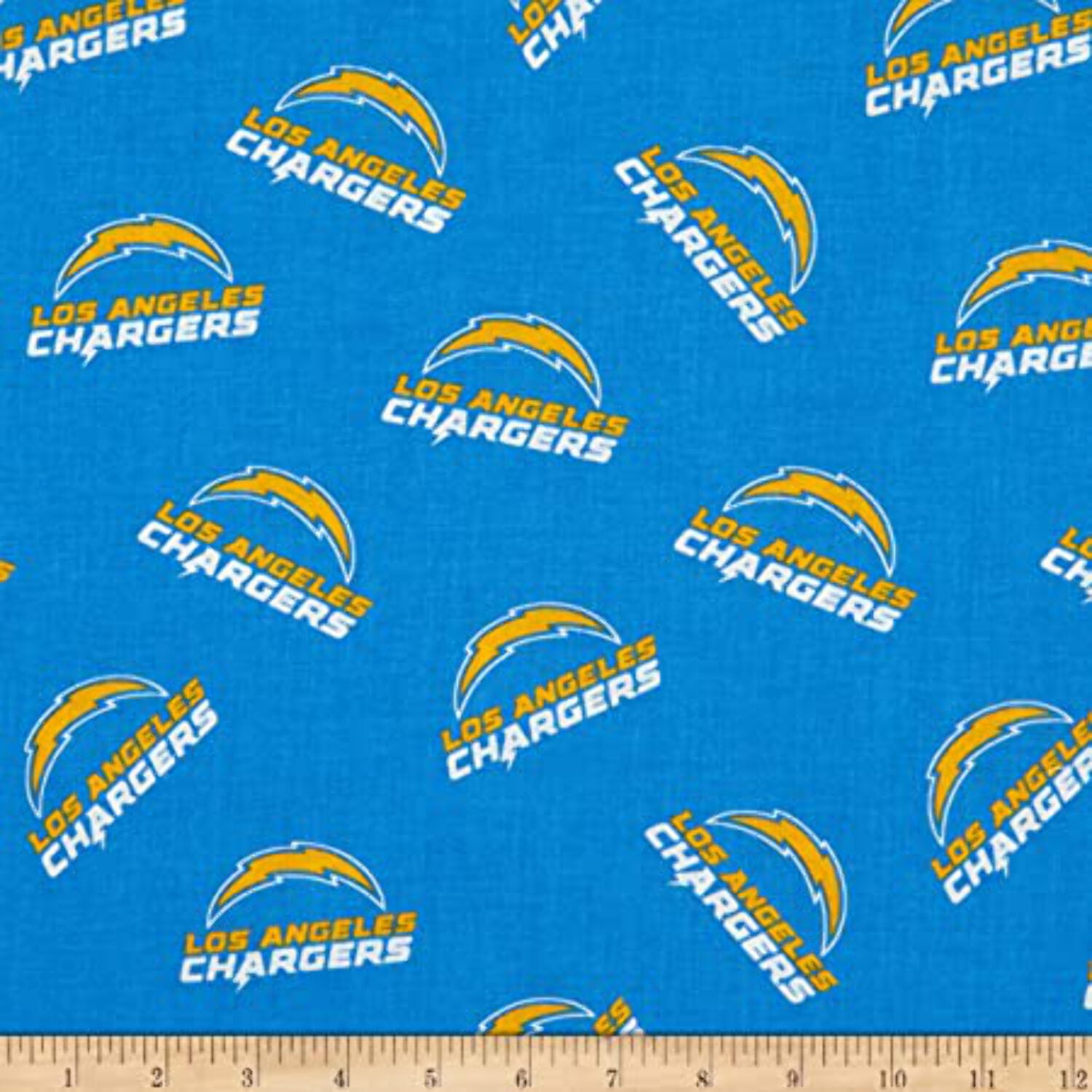 Chargers Cotton Fabric - Walmart.com