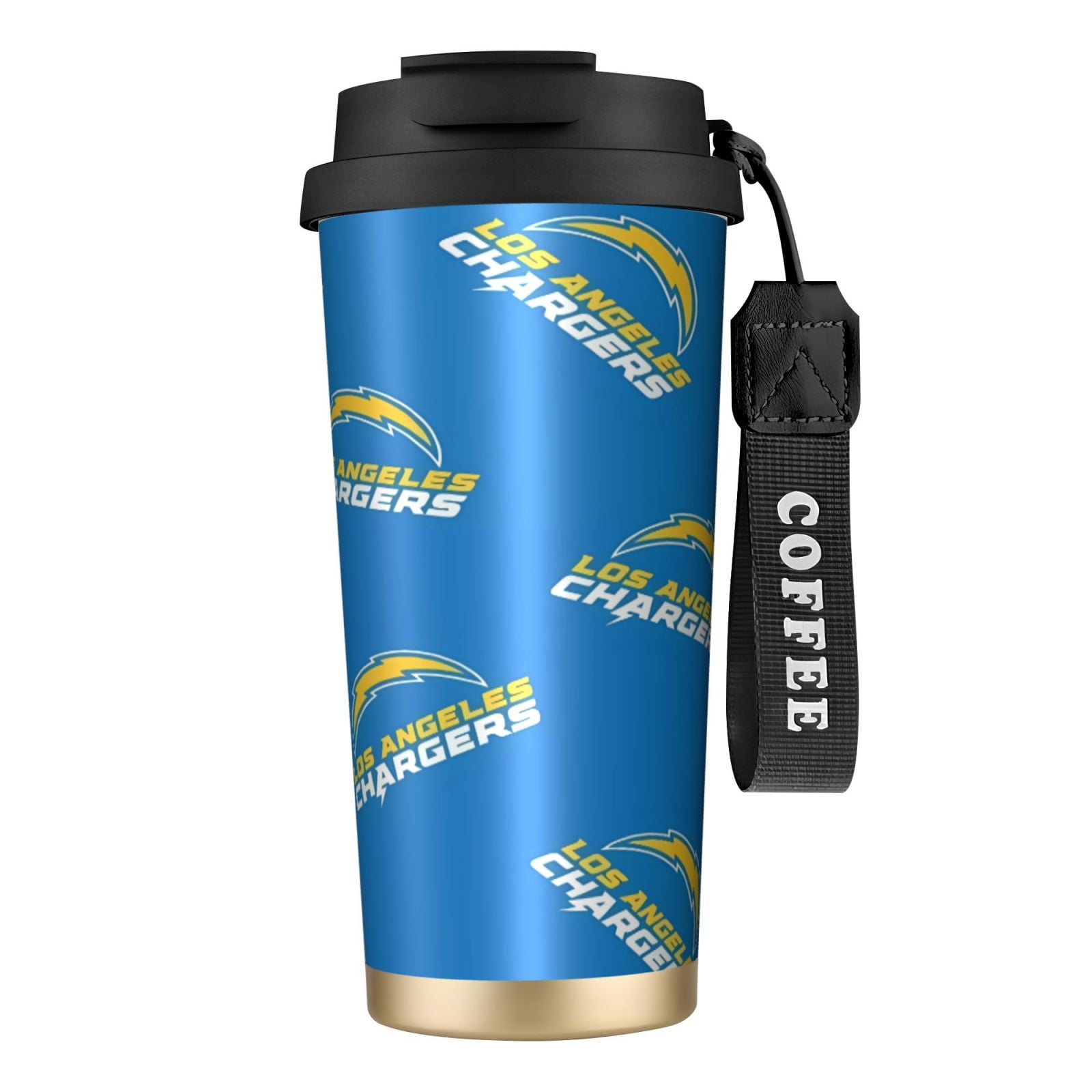 Chargers Custom 316 Stainless Steel Double Drink Coffee Cup Leakproof ...
