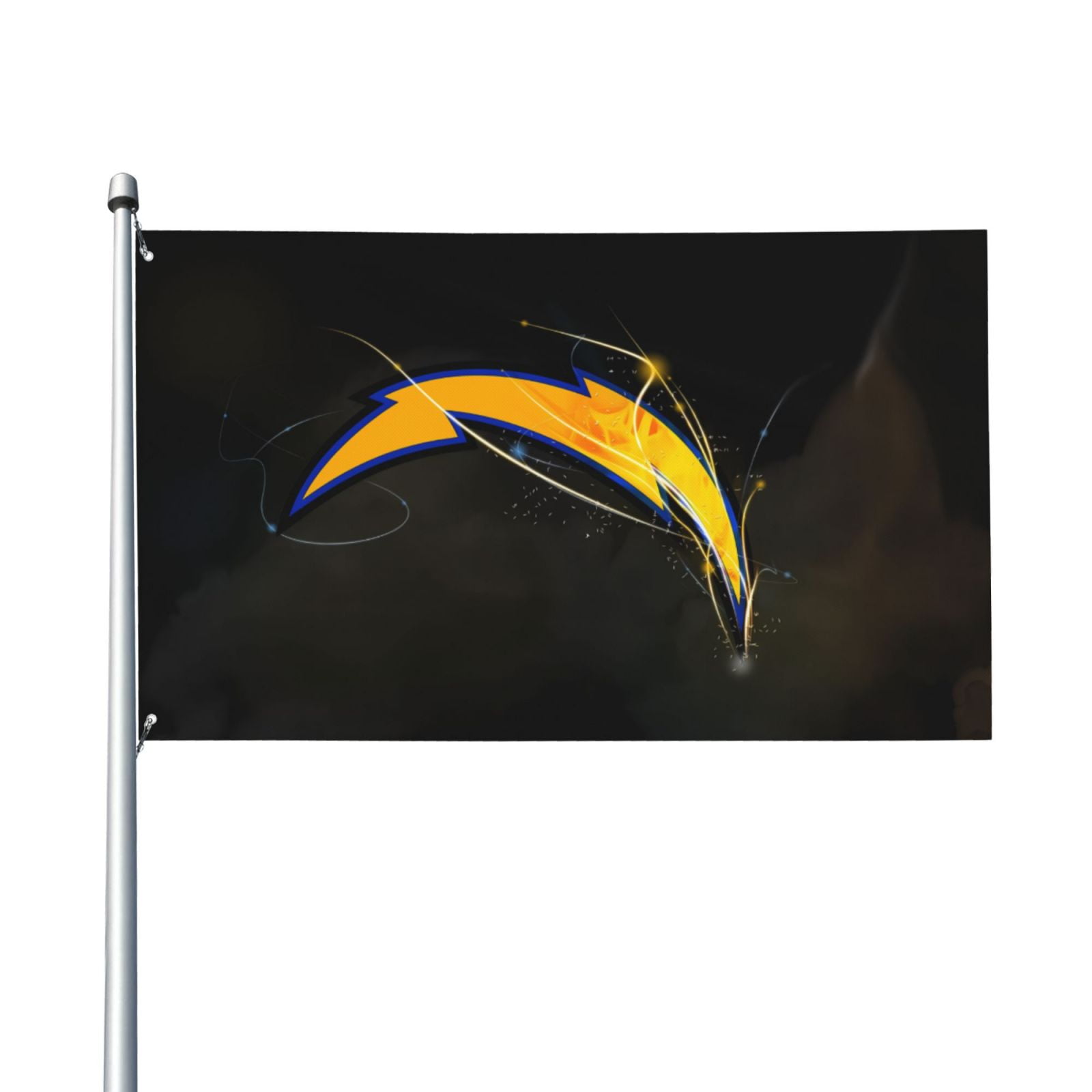 Chargers Football Fan 3x5 Ft Flags with 2 Grommets for Indoor Outdoor ...