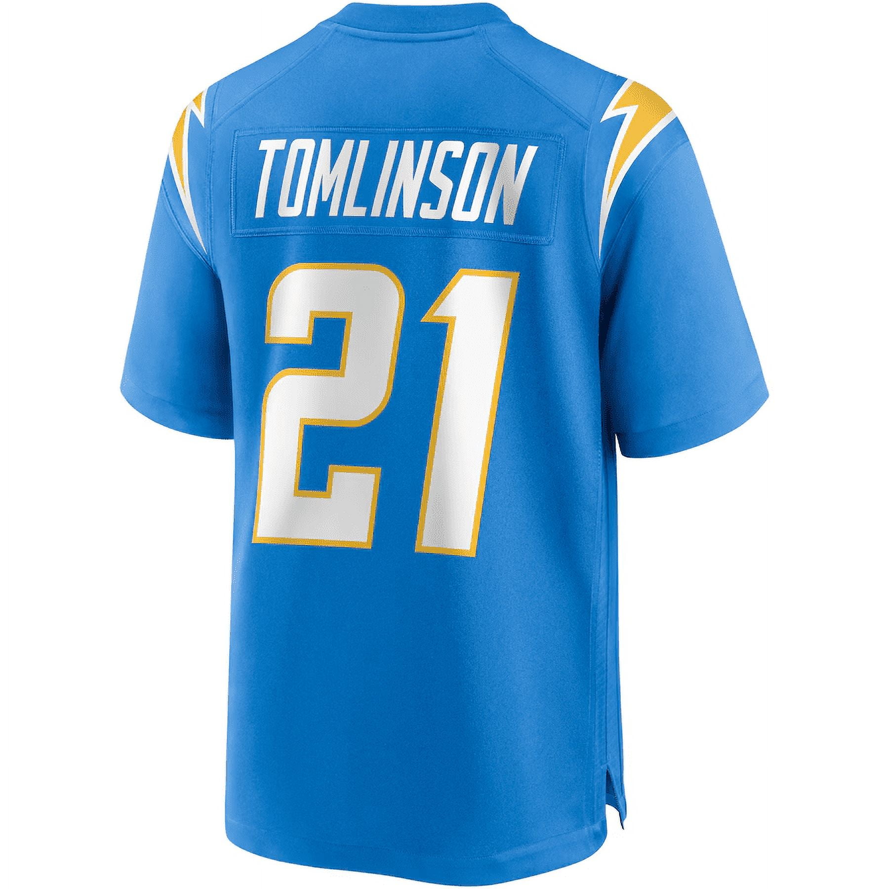 Chargers Football Shirt LaDainian Tomlinson#21 Sports Team Game Fans ...